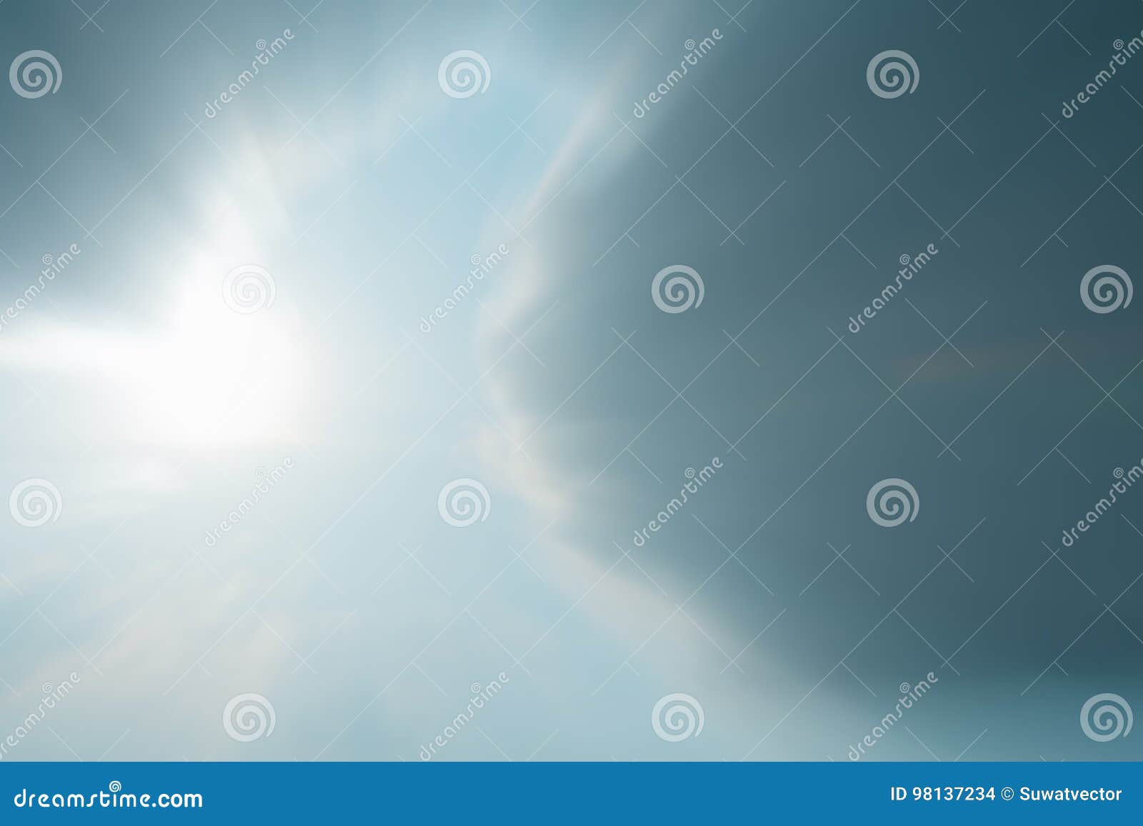 Beautiful Light from the Nature at Sunset Every Day. Stock Photo ...