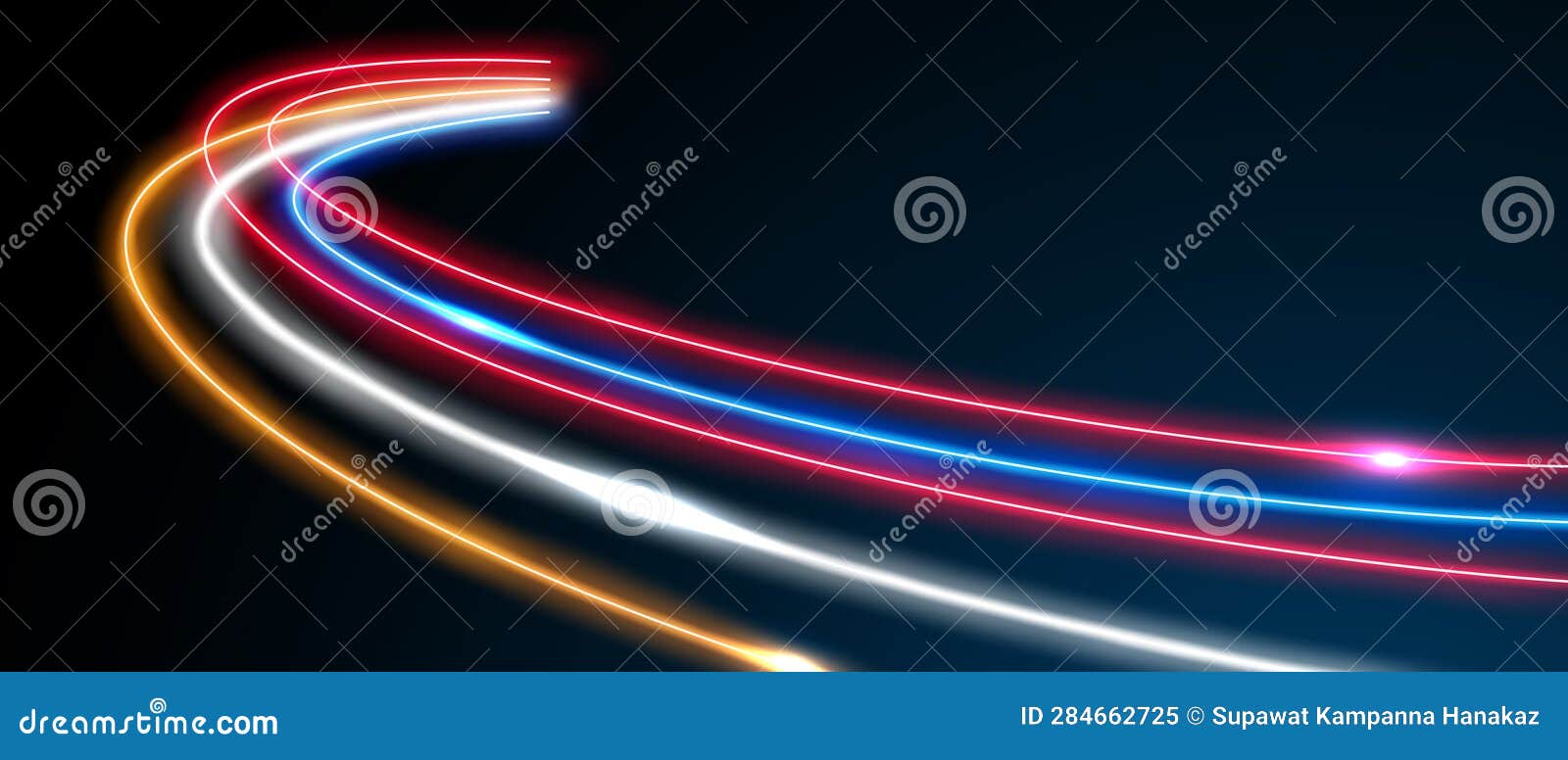 Beautiful Light Speed Line Background on Black Background Abstract ...