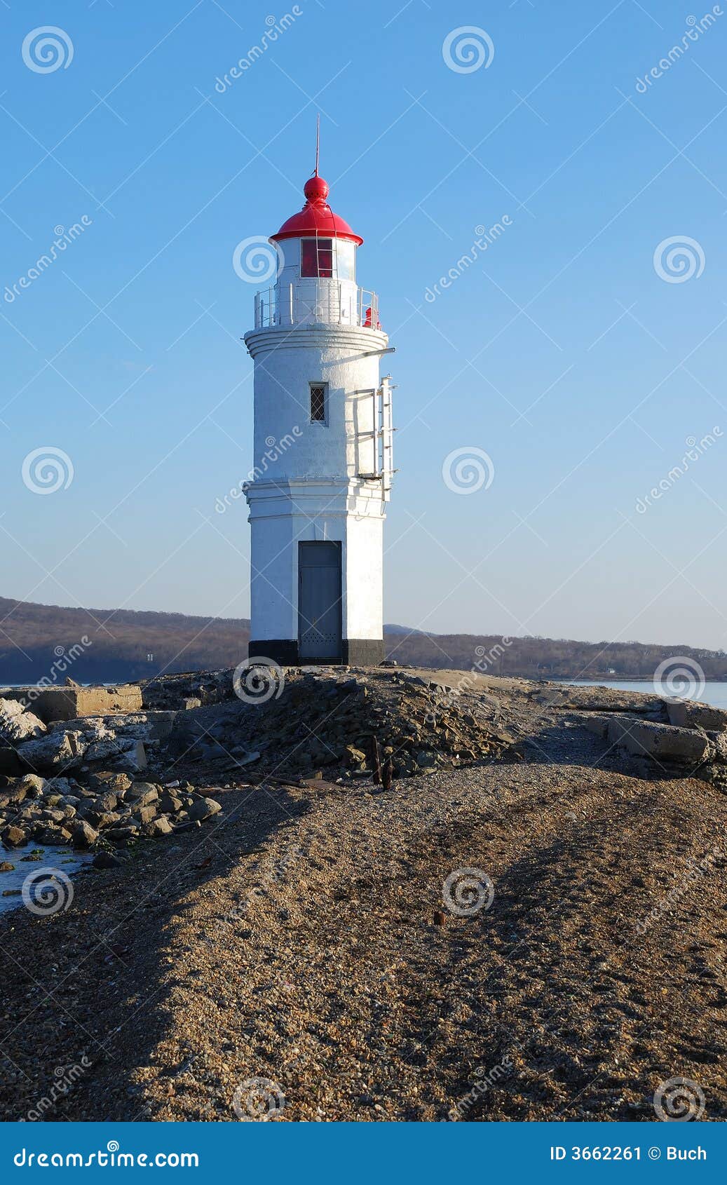 Beautiful lighthouse stock image. Image of seascape, light - 3662261