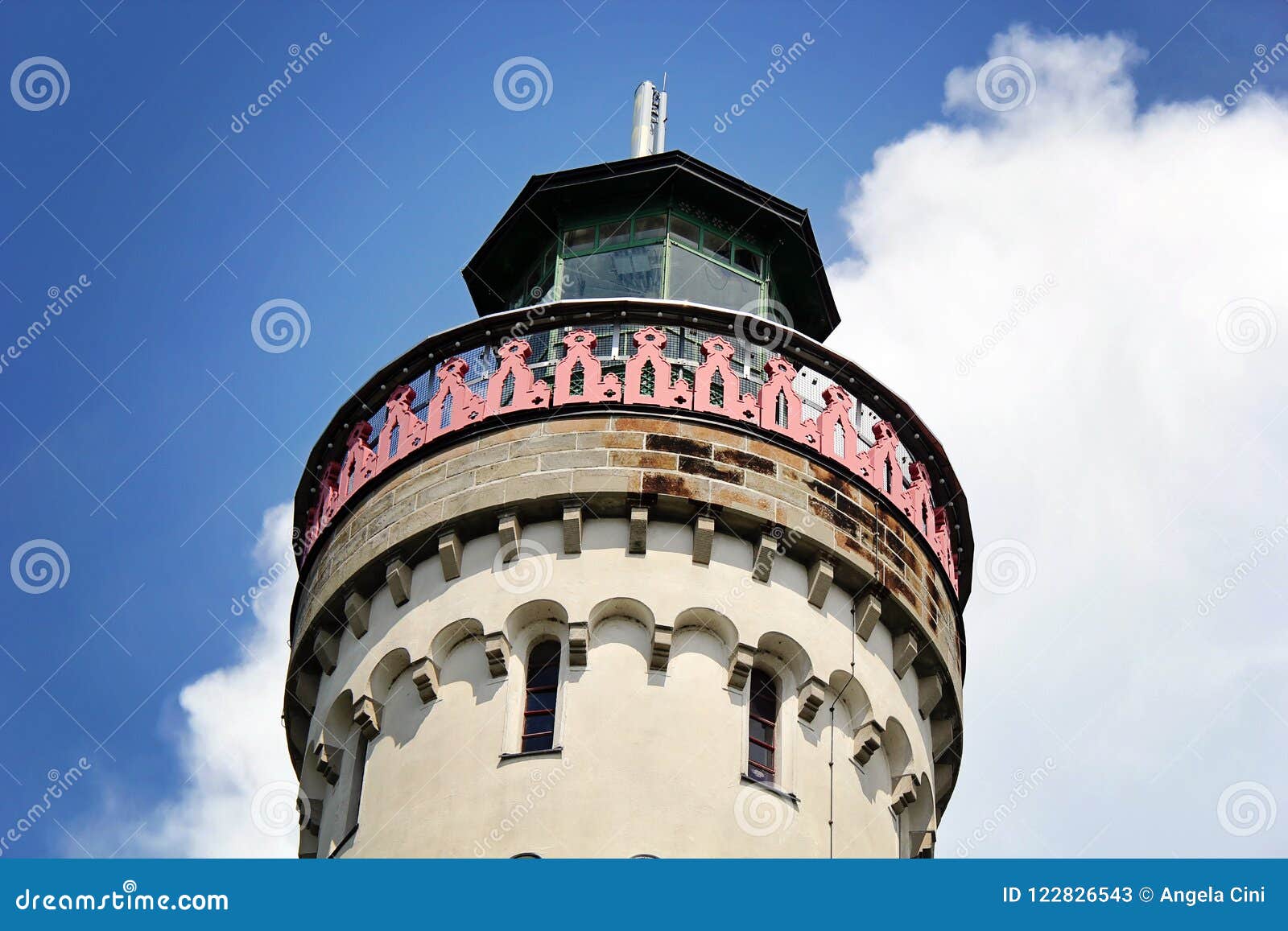 Beautiful Lighthouse in Lindau Bodensee, Germany Stock Image - Image of ...