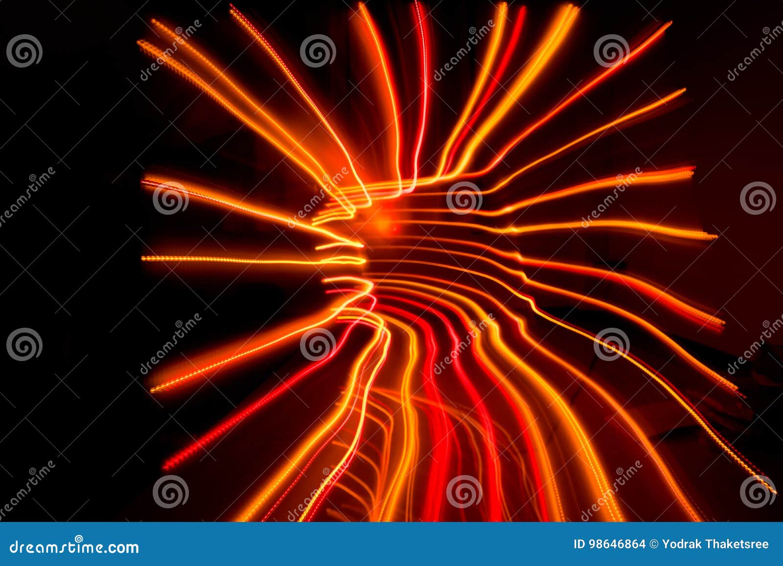 The Beautiful Lighting of Path Movement Stock Photo - Image of lines ...