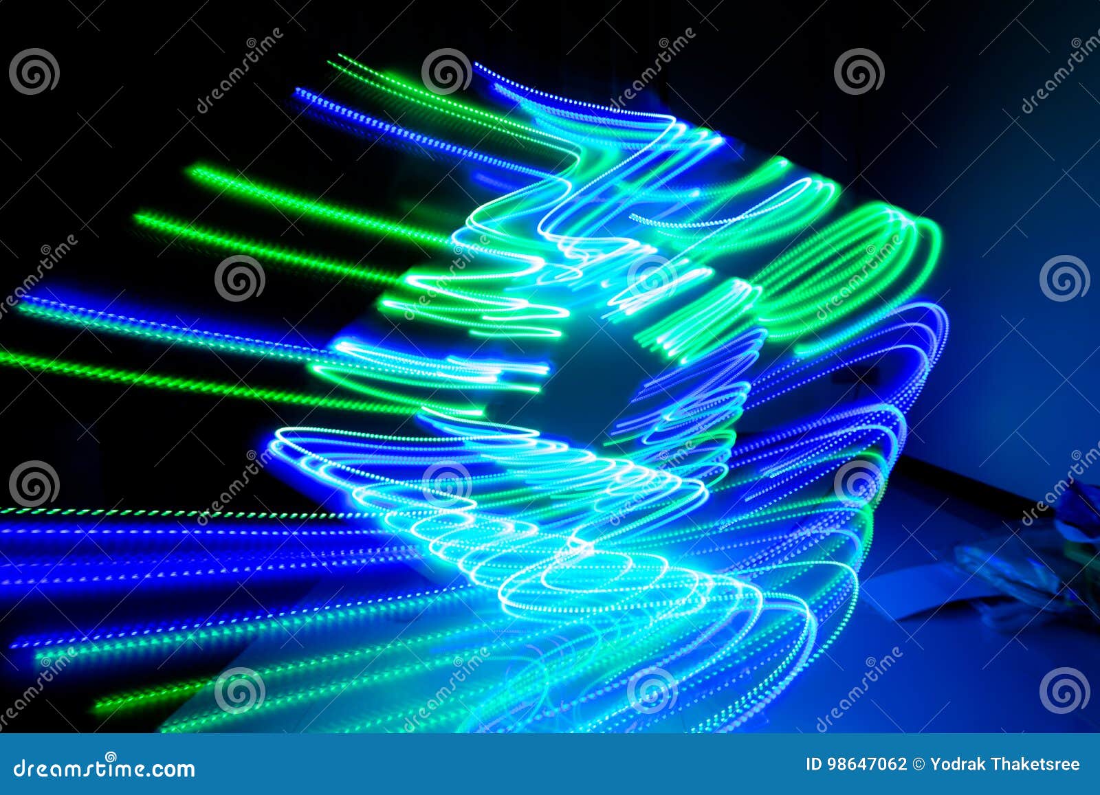 The Beautiful Lighting of Path Movement Stock Photo - Image of modern ...