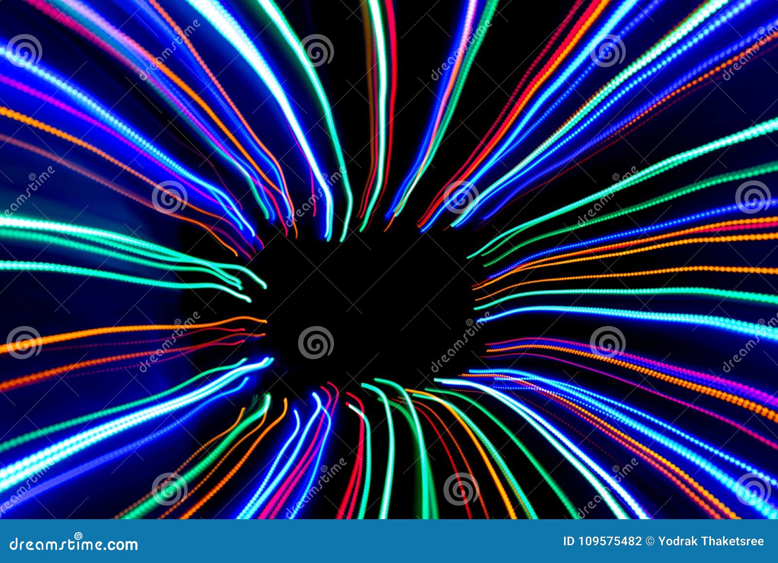 Path Multi Color Lighting Background Stock Photo - Image of glow, focus ...