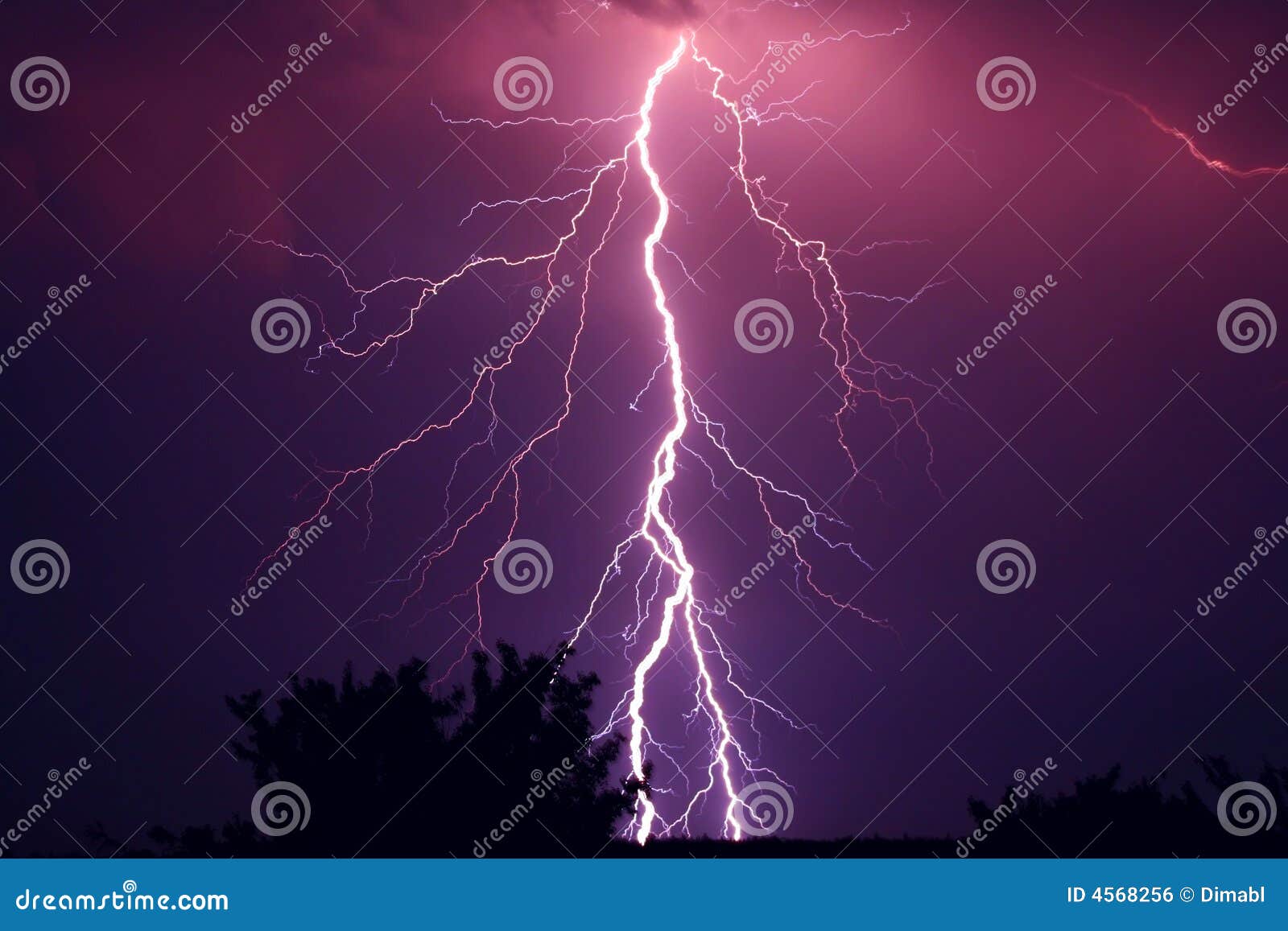 Beautiful lightning stock photo. Image of dramatic, lightning - 4568256