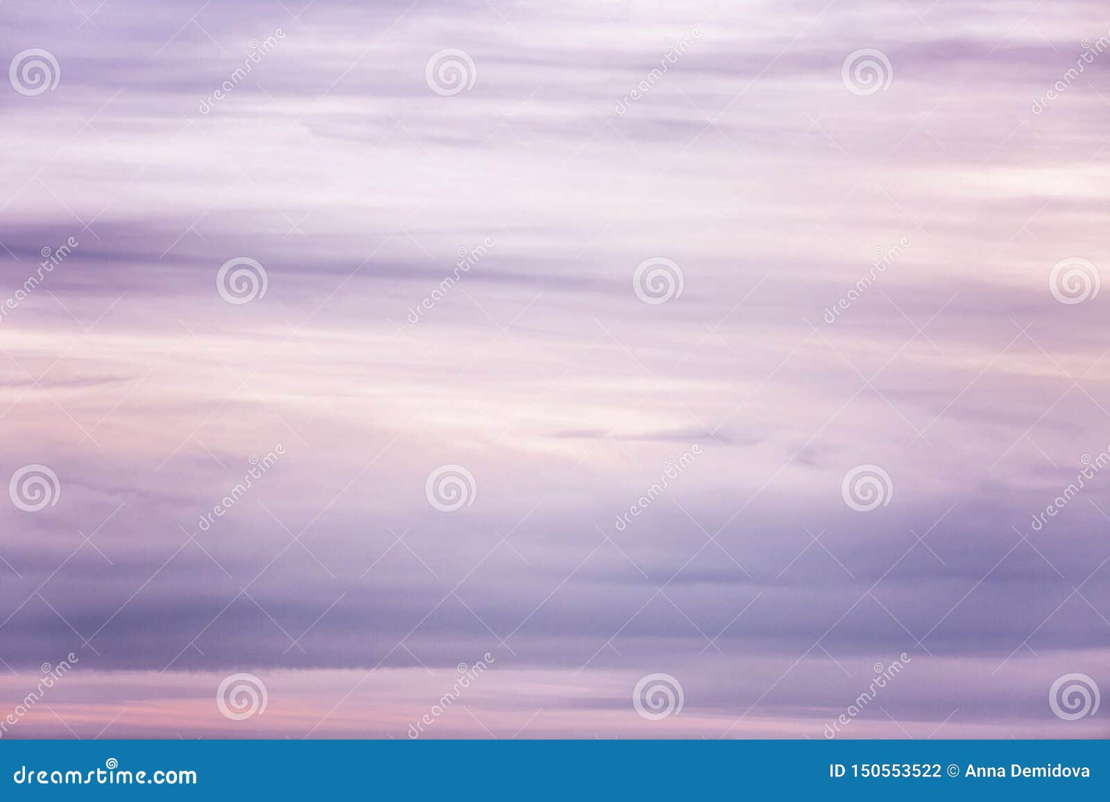 Beautiful Lilac Sunset on the Sky, Background. Space for Text Stock ...