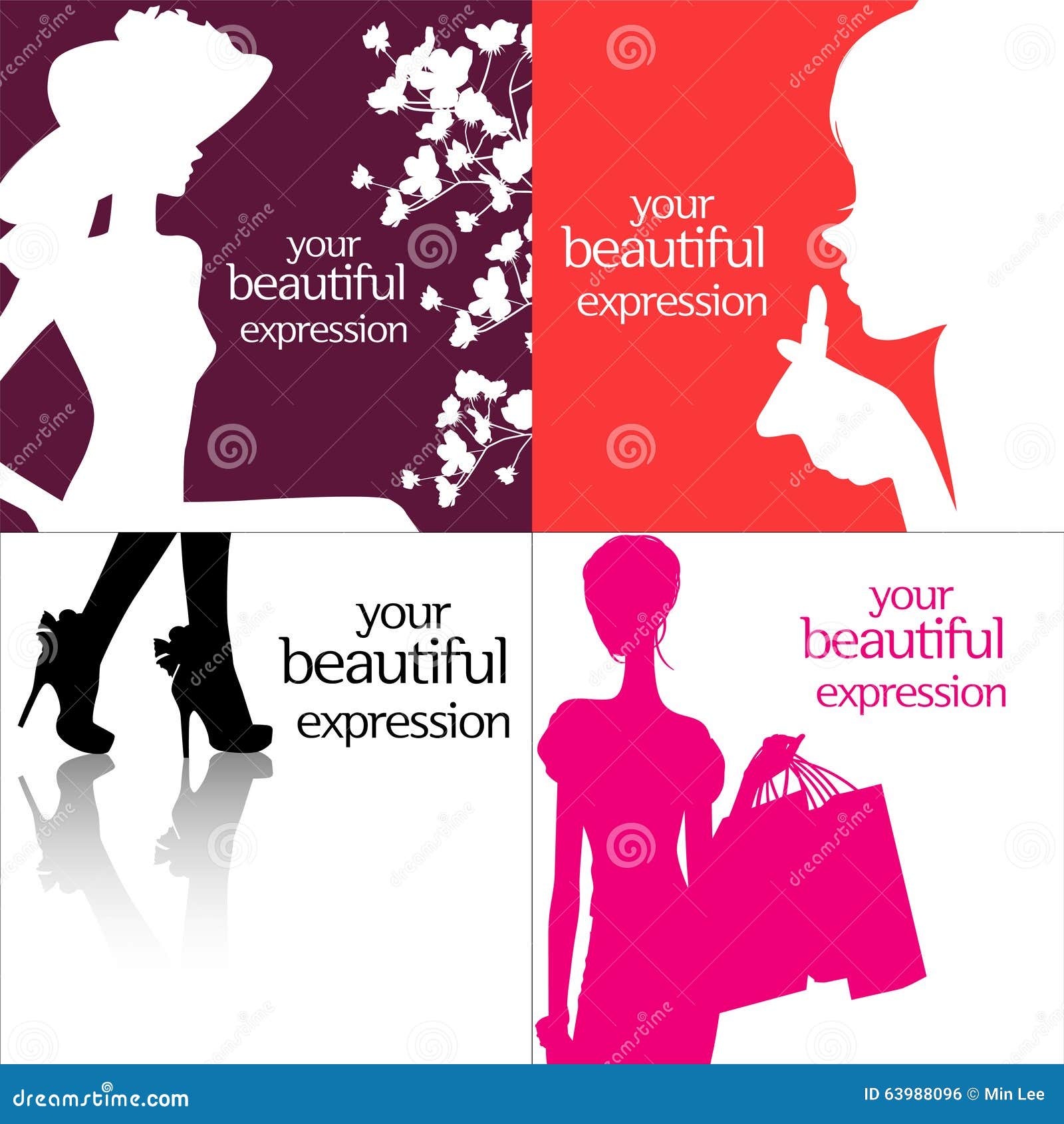 Beautiful line stock vector. Illustration of line, heels - 63988096