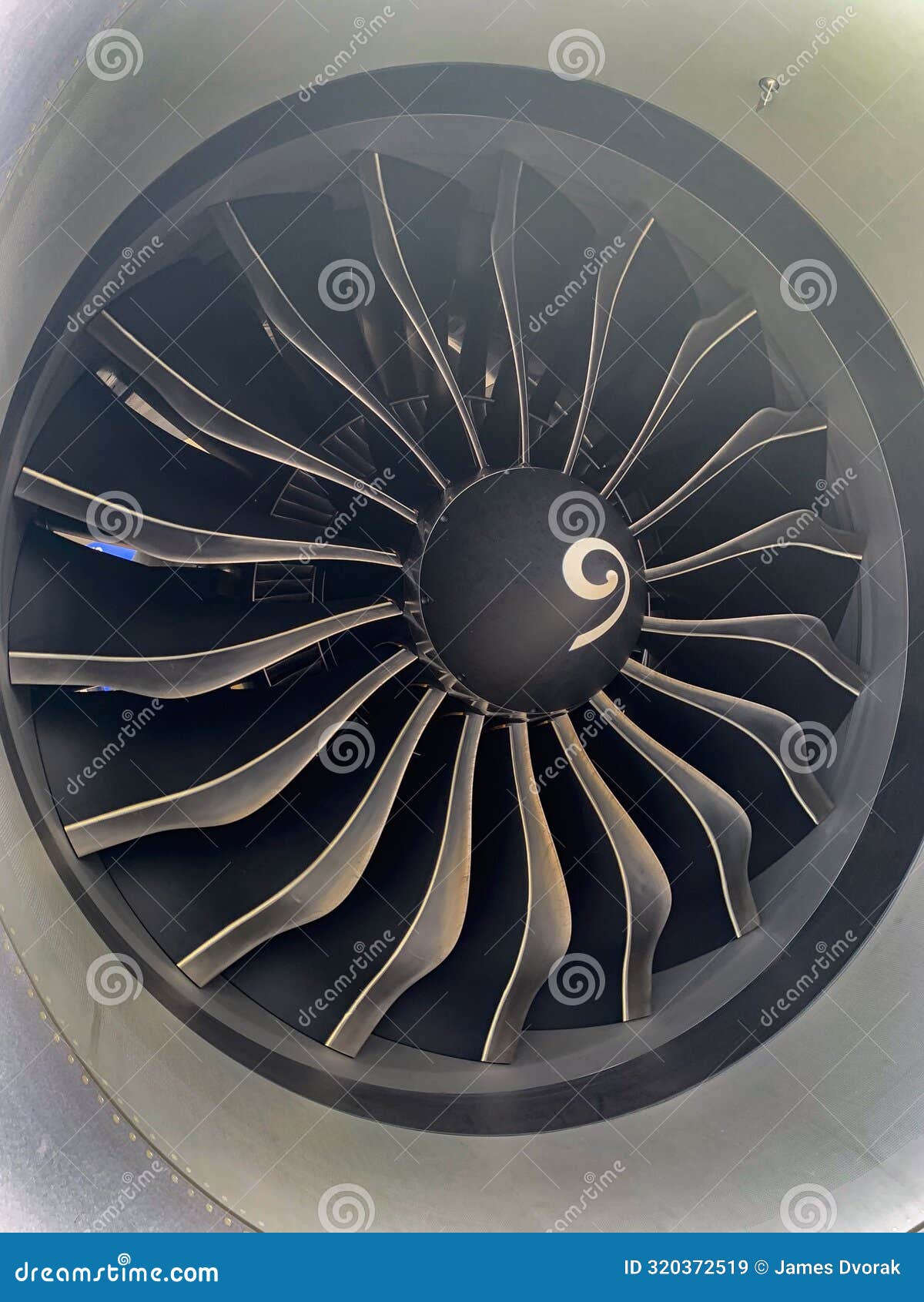 LEAP Jet Engine of the Boeing 737 Max7 Stock Image - Image of composite ...