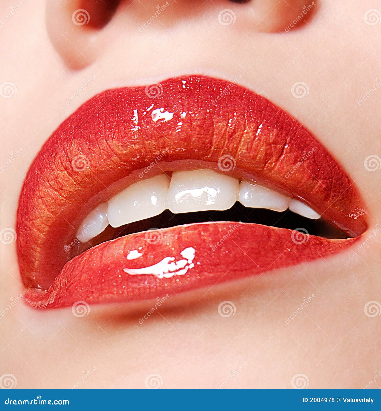 Beautiful lips stock photo. Image of sensuality, beauty - 2004978
