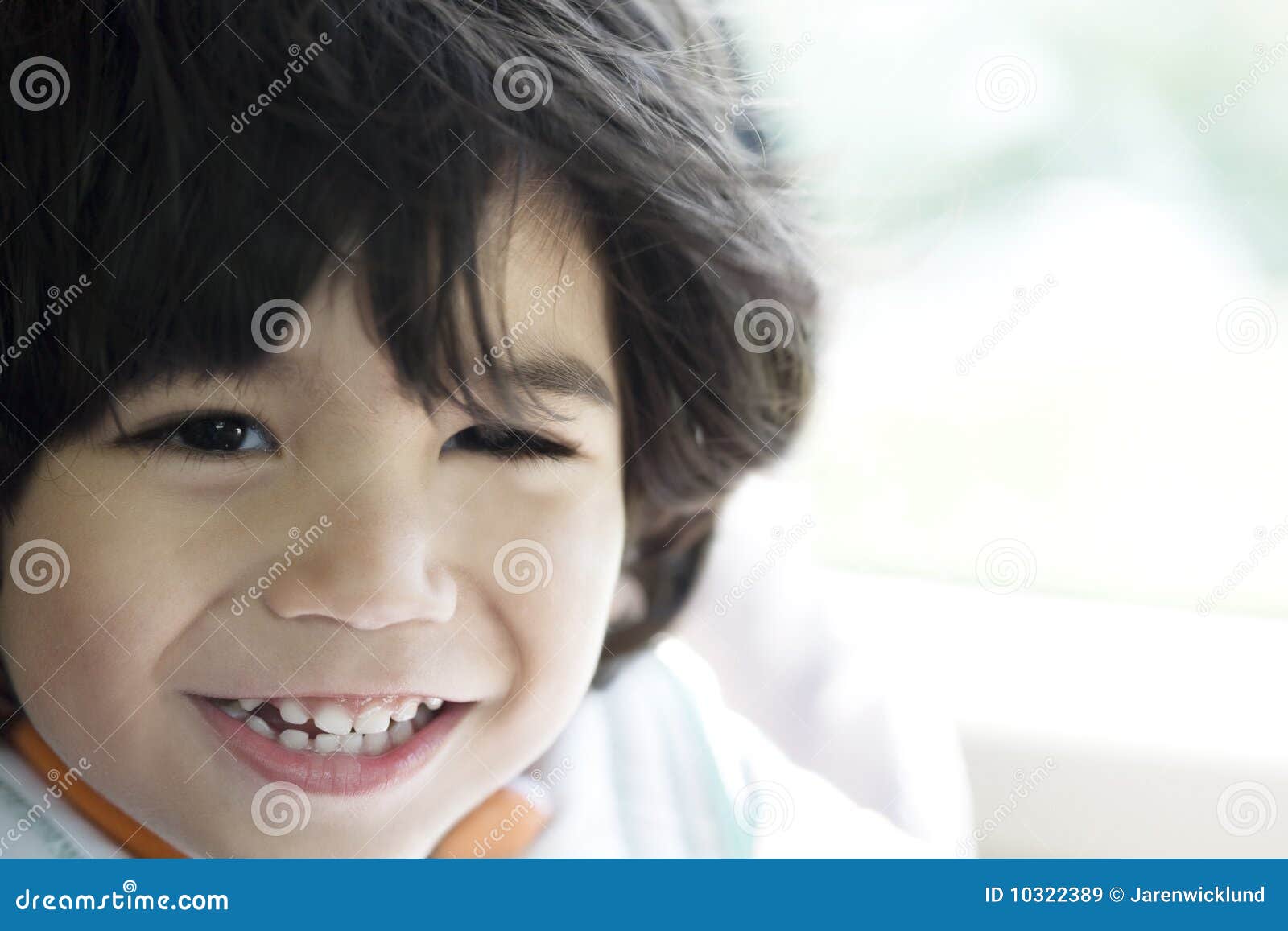 Beautiful Little Boy with a Big Smile Stock Image - Image of adorable ...