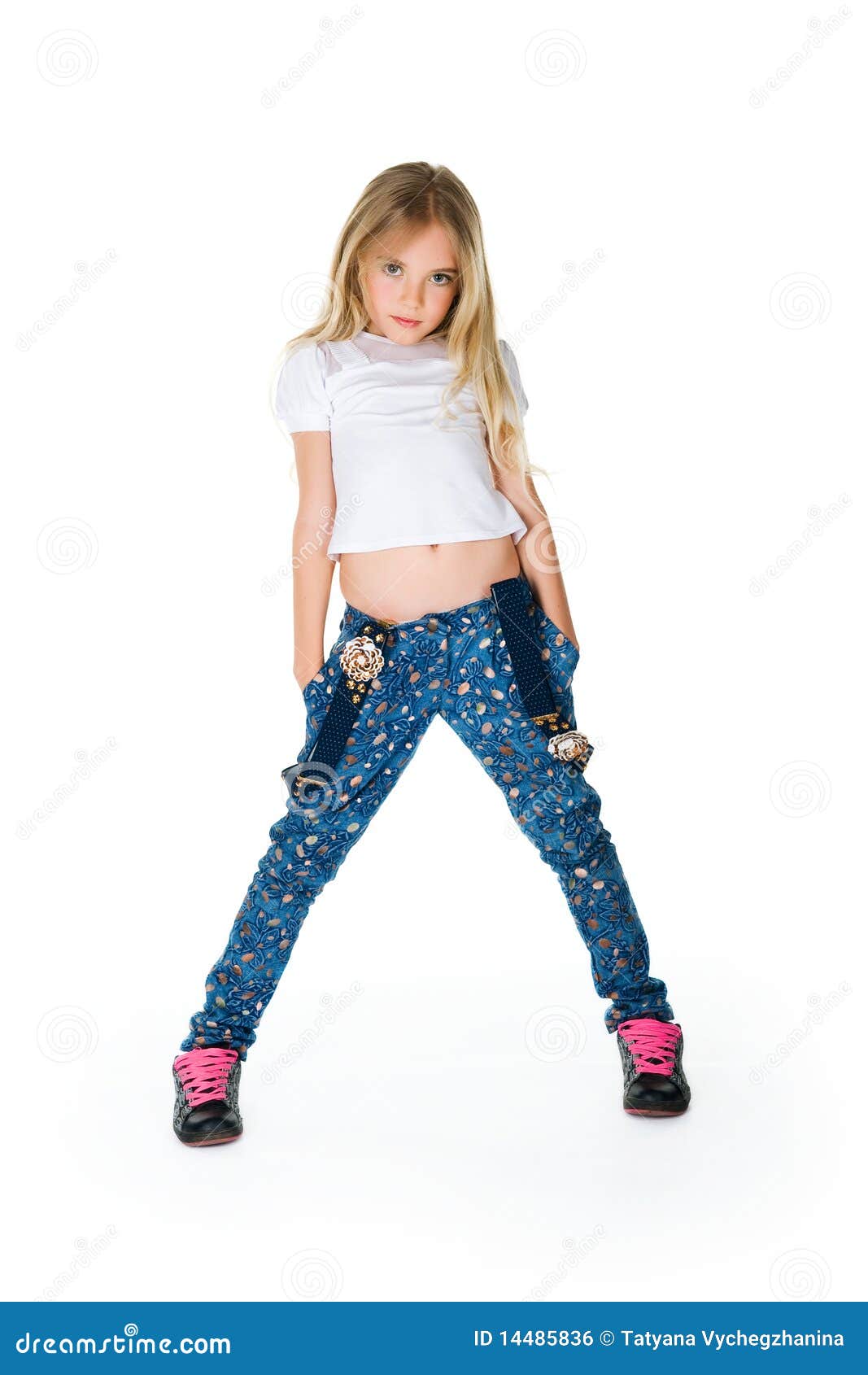 Beautiful Little Fashion Model Stock Photo - Image: 14485836