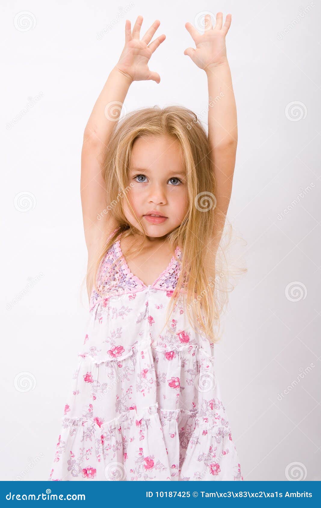 Beautiful little girl stock image. Image of pretty, childcare - 10187425