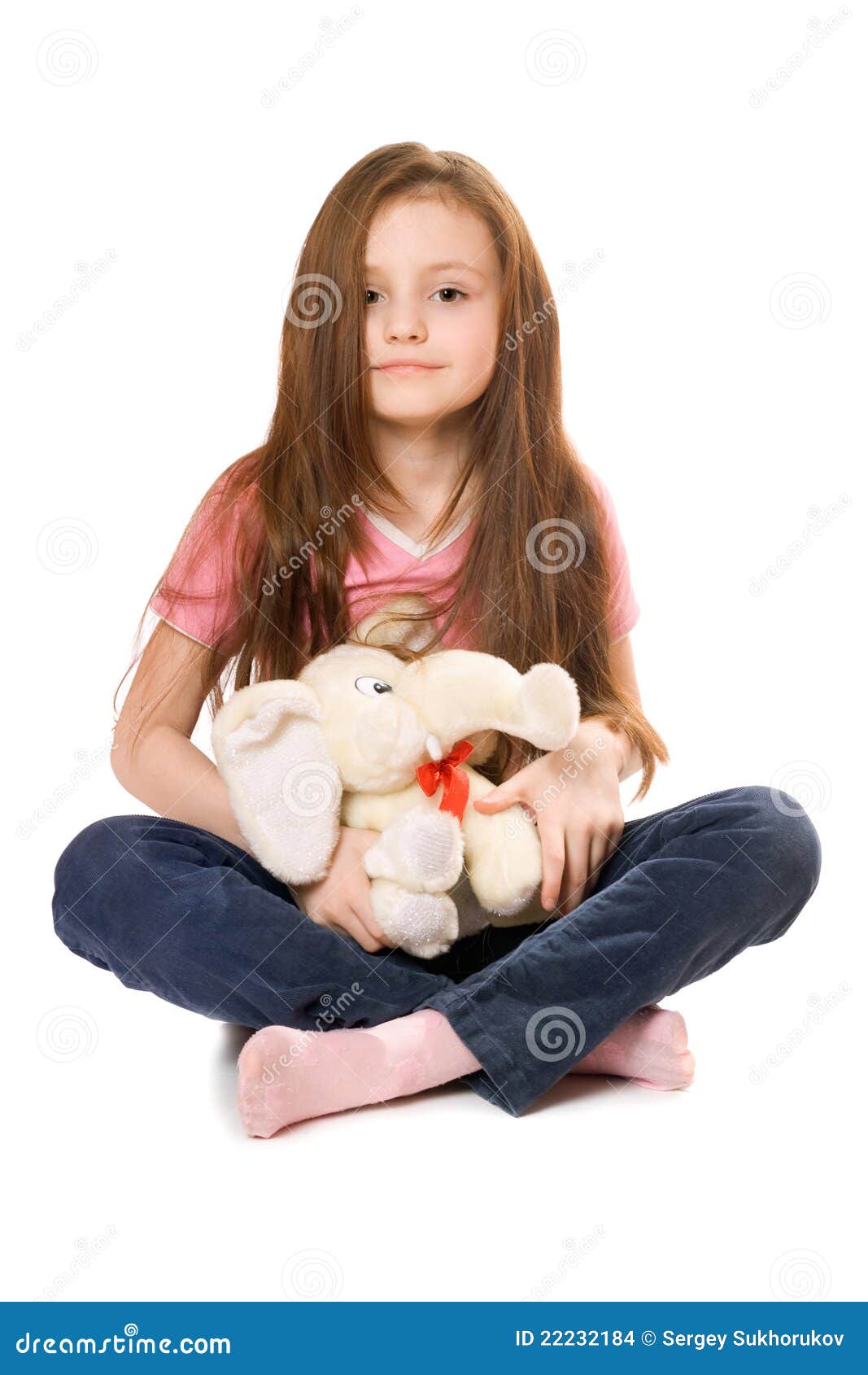 Beautiful little girl stock photo. Image of embrace, person - 22232184