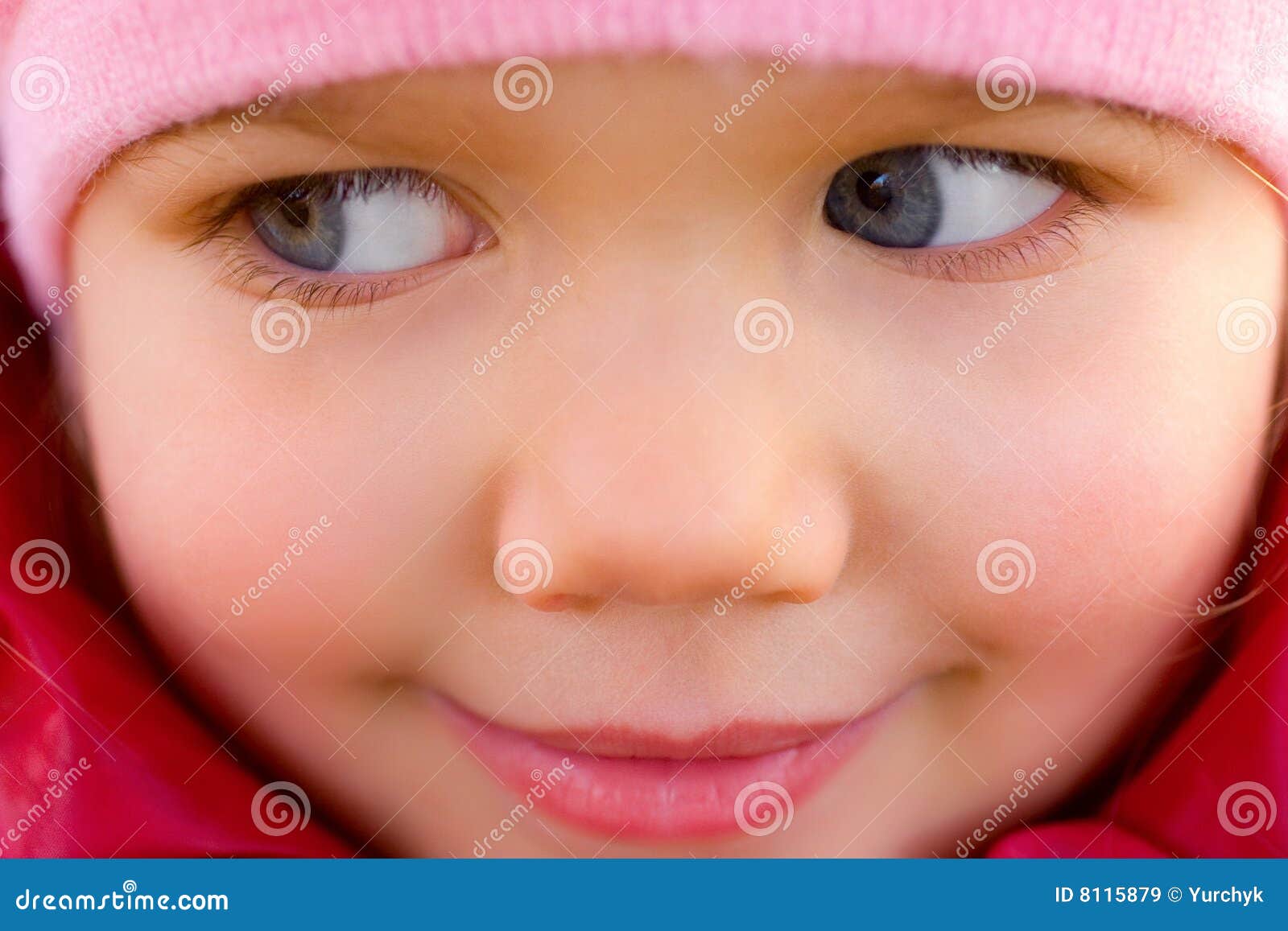 Beautiful Little Girl Closeup Stock Image - Image of girl, child: 8115879