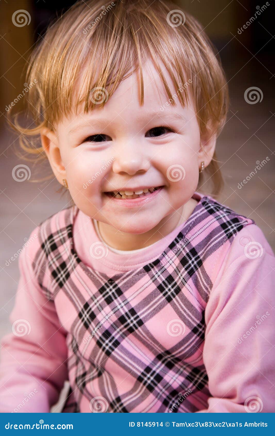 Beautiful little girl face stock photo. Image of people - 8145914