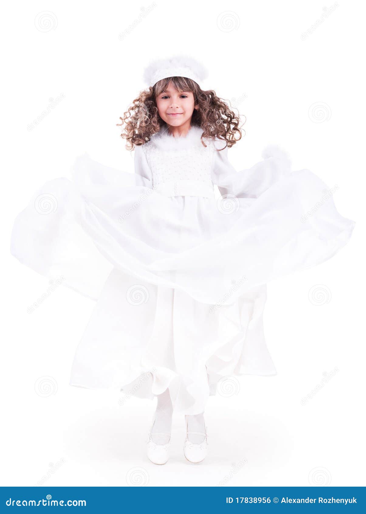 Beautiful Little Princess Jumping Picture. Image: 17838956
