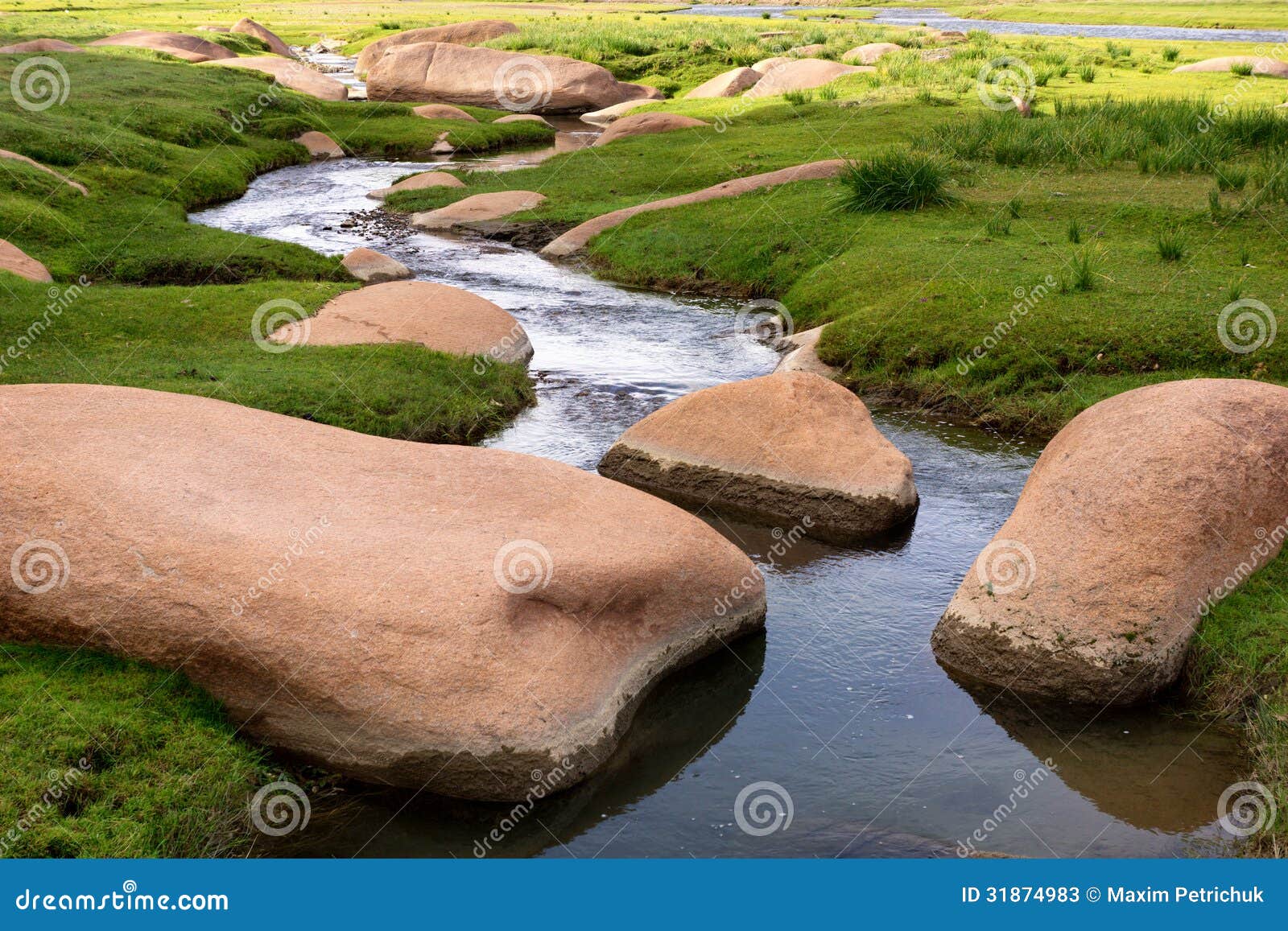 Beautiful little stream stock image. Image of outdoor - 31874983