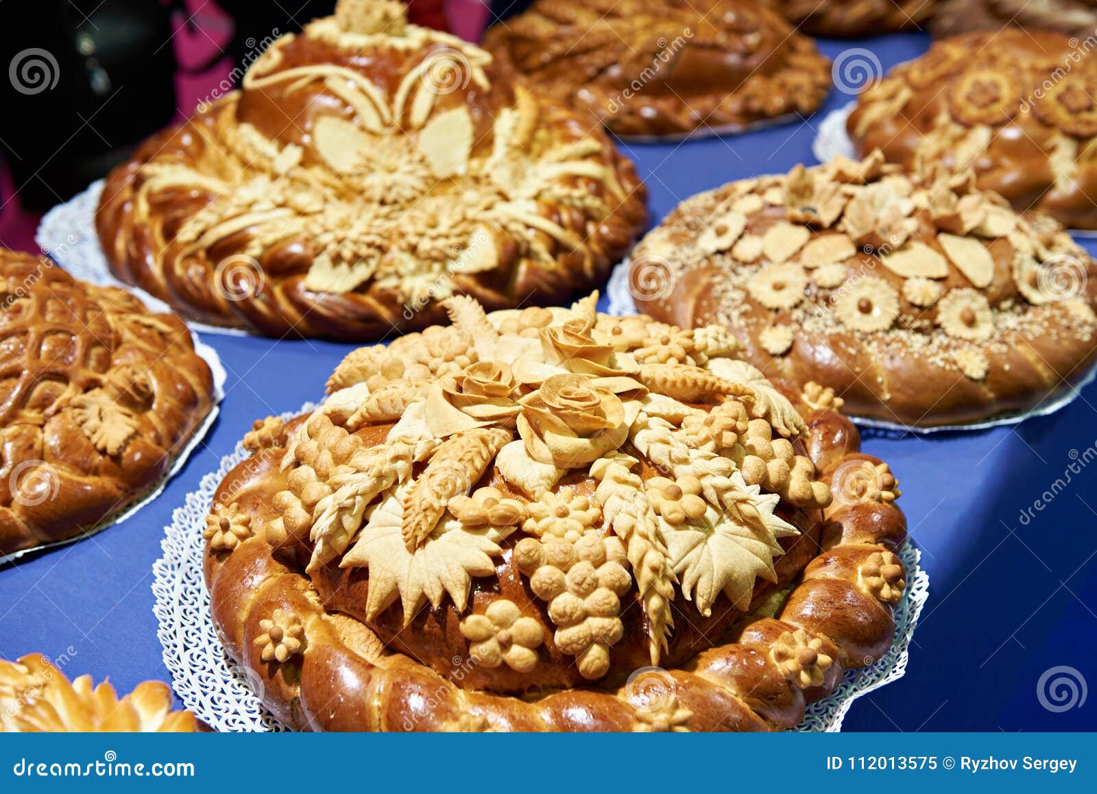 Beautiful Loaf of Bread in Bakery Store Stock Image - Image of love ...