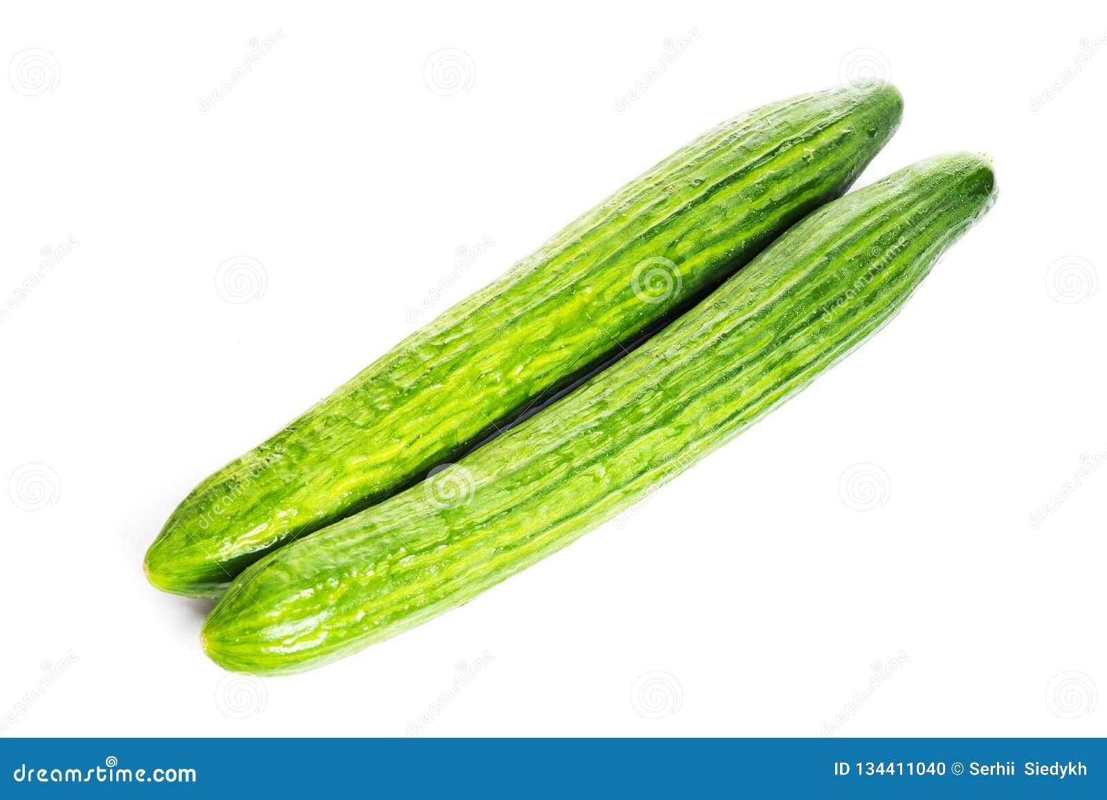 Beautiful long cucumbers stock photo. Image of fresh - 134411040