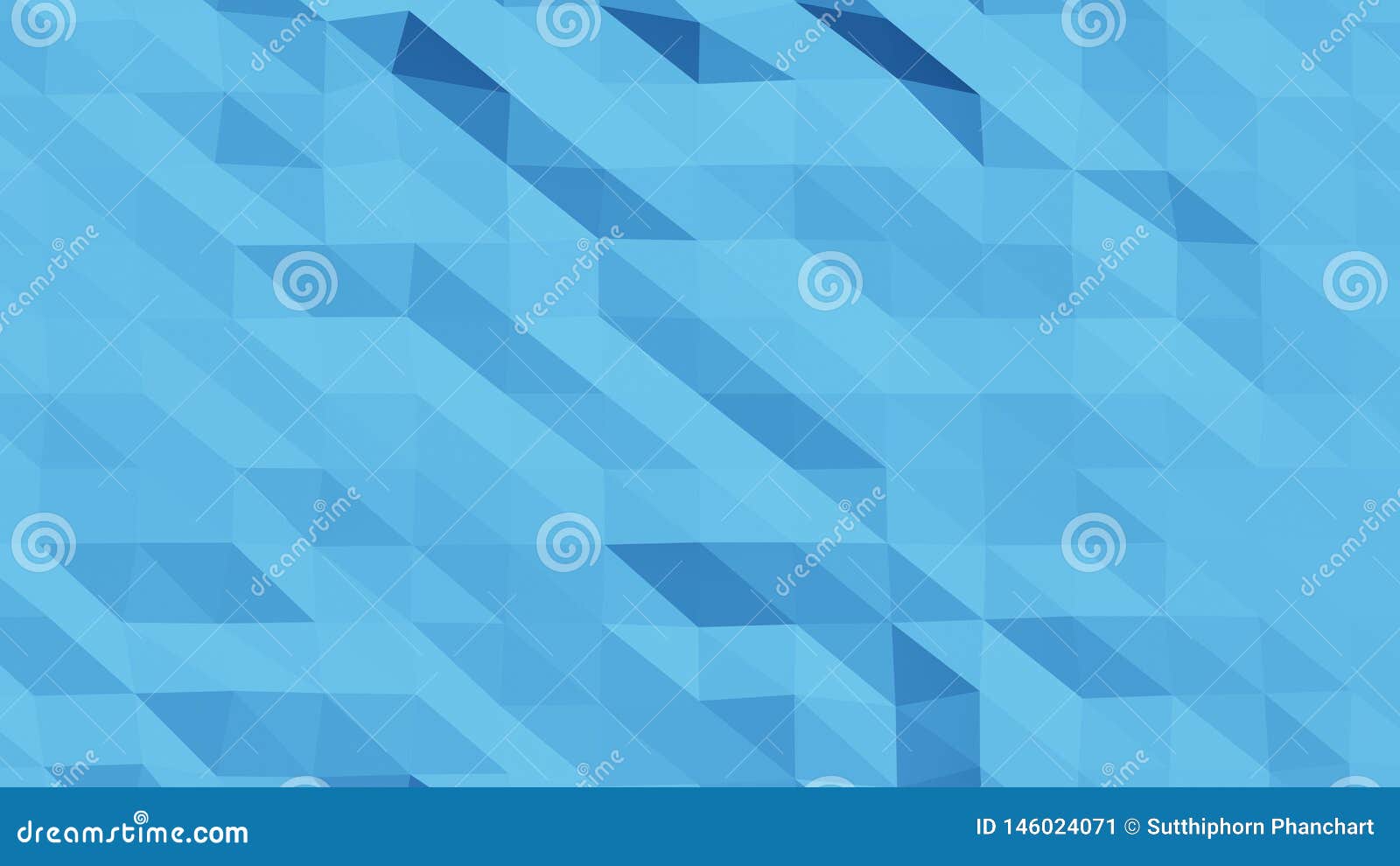 Beautiful Low Poly Surface Morphing in Abstract 3d Render. Seamless ...