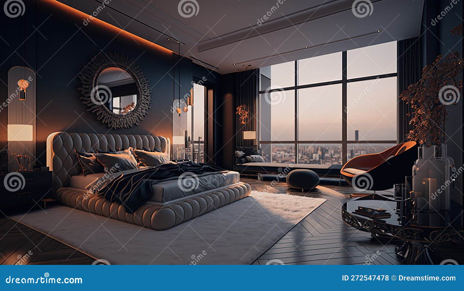 Beautiful Luxurious House Interior. Architecture Study Design ...