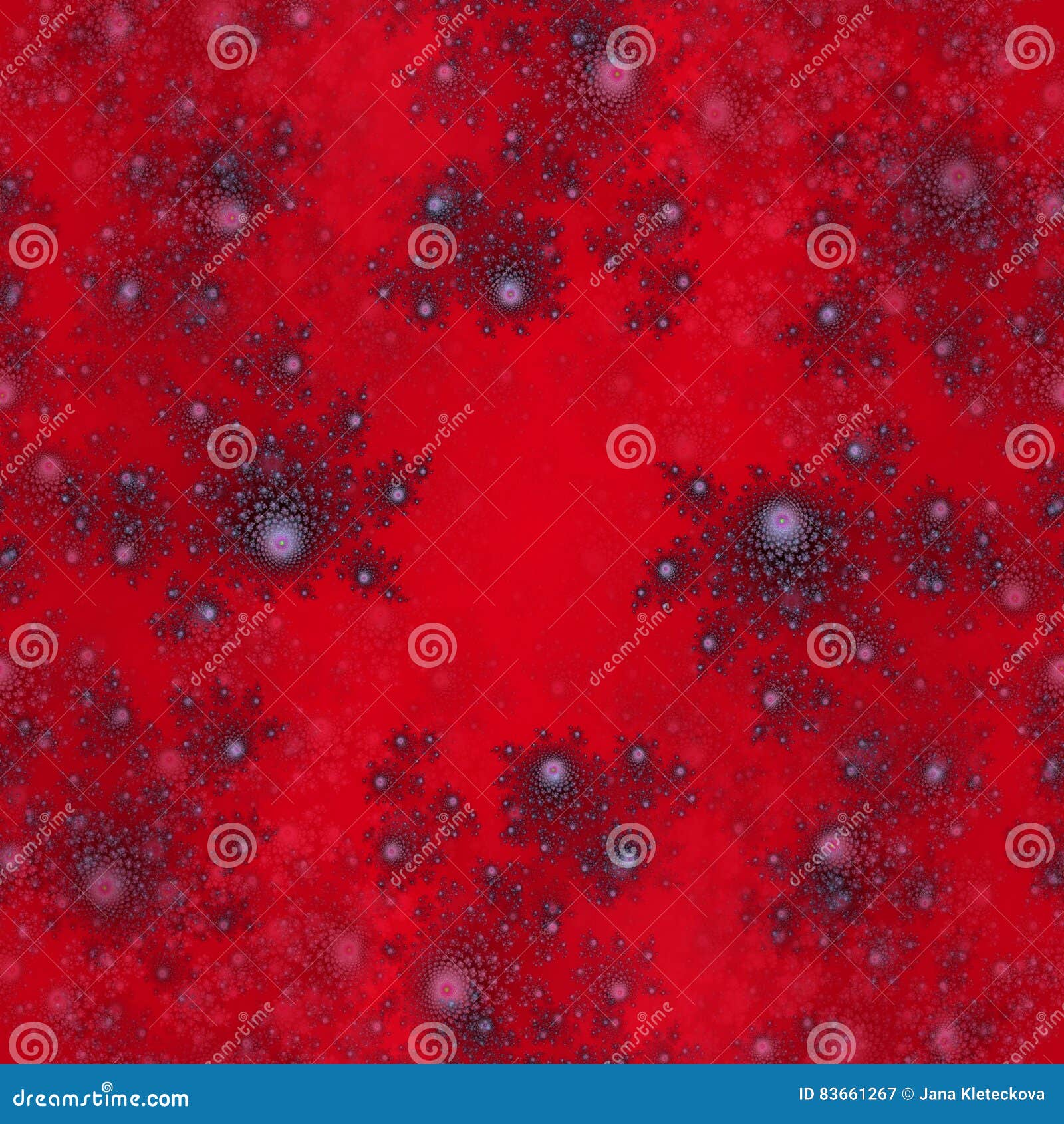 Beautiful Luxury Scarlet Red Floral Background Stock Illustration ...