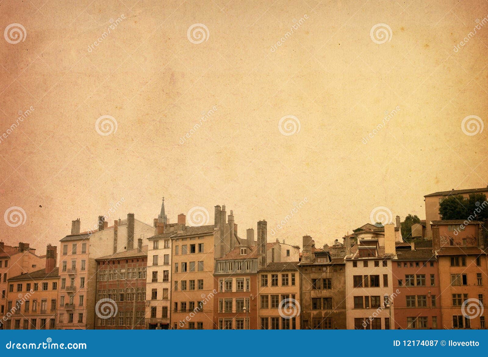 Beautiful lyon streets stock image. Image of beautiful - 12174087