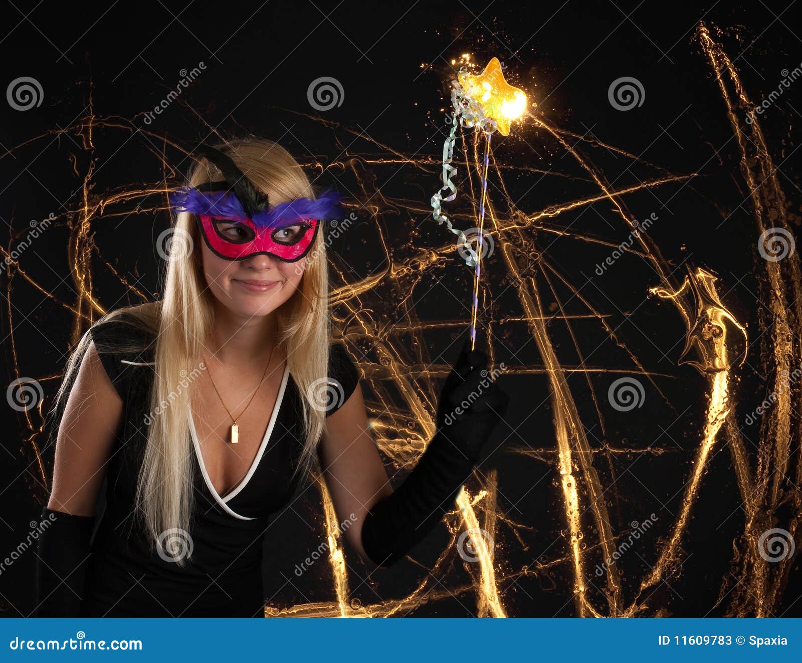 Beautiful magician stock image. Image of beautiful, beauty - 11609783