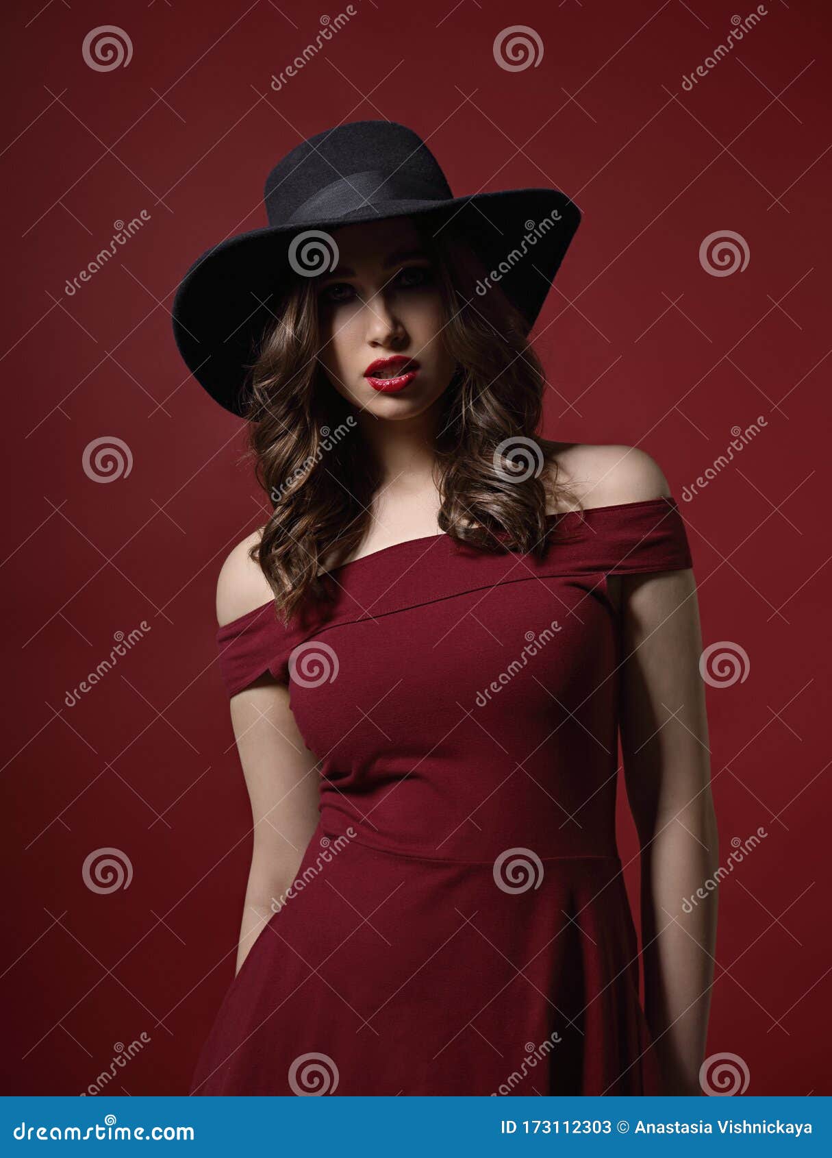 Makeup For Red Dress Brown Eyes