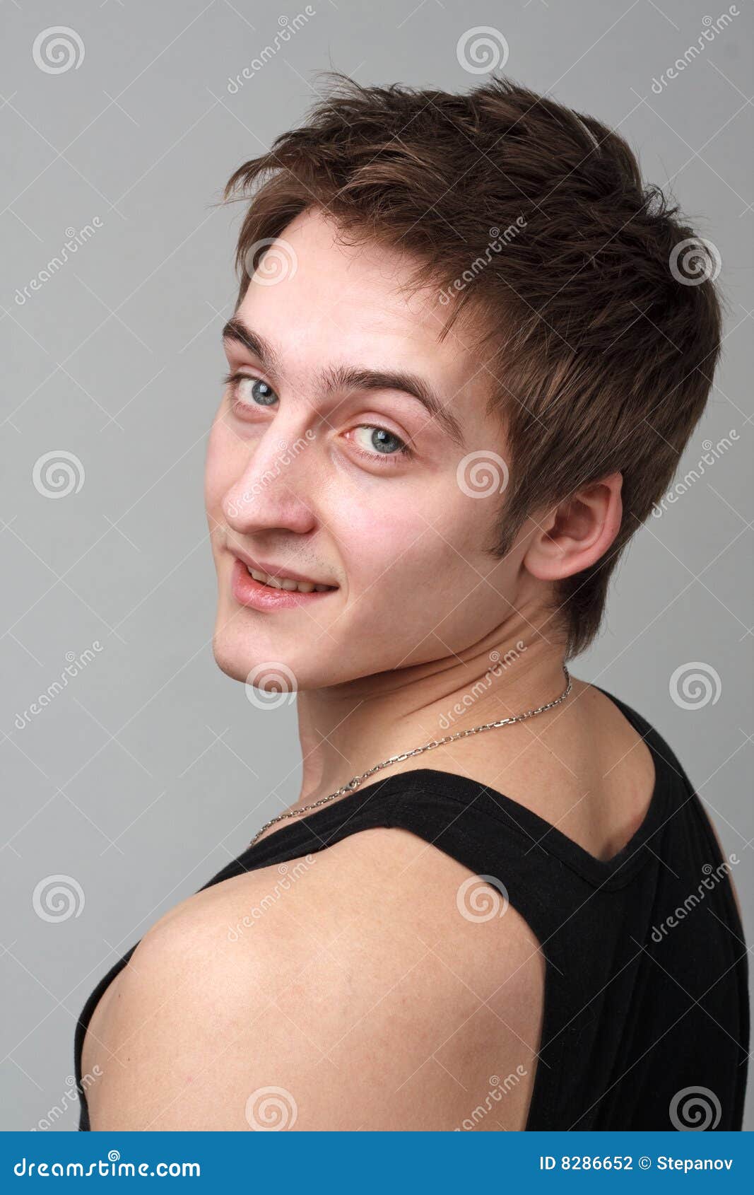 Beautiful man close up stock photo. Image of beauty, people - 8286652