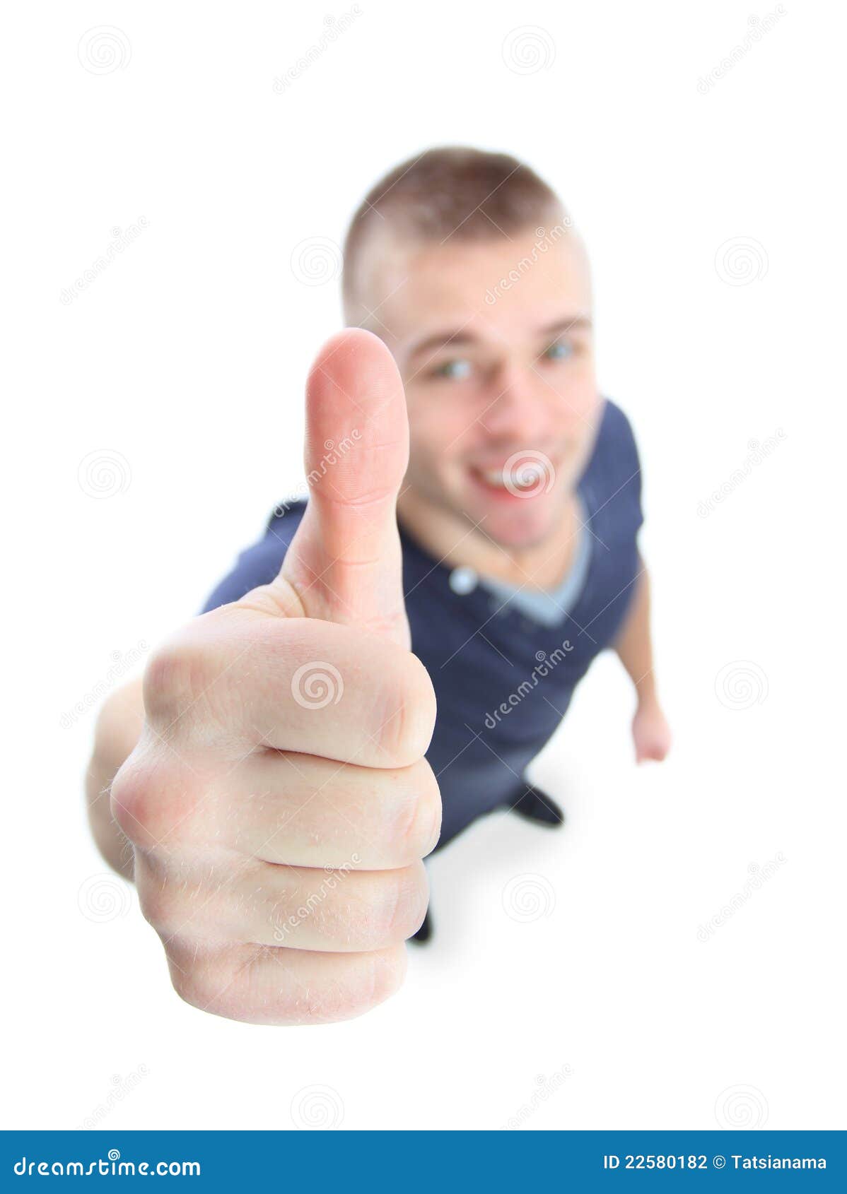 Beautiful Man Making Ok Sign Stock Photo - Image of gesturing, cheerful ...