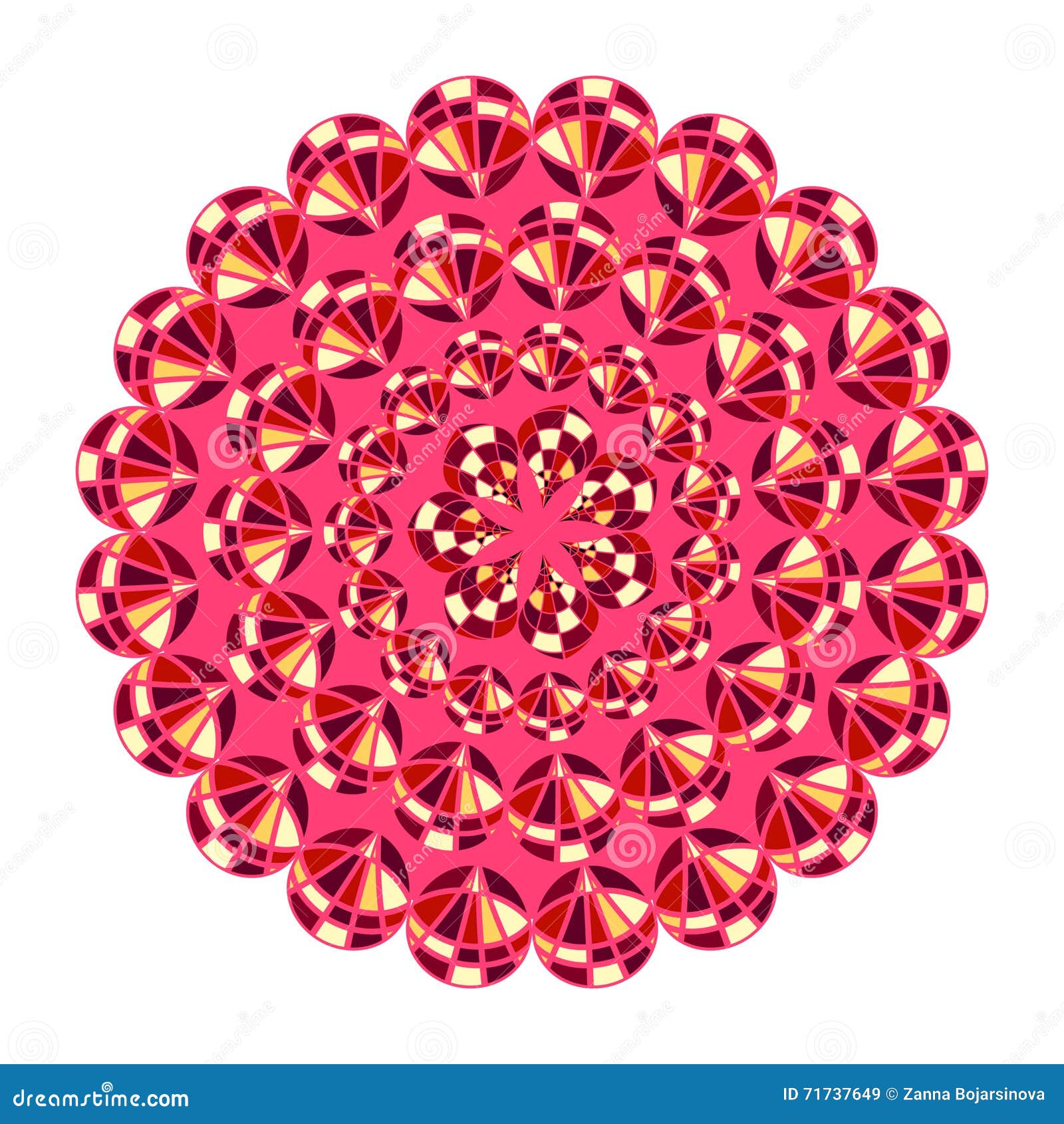 Beautiful Mandala For Background And Coloring Book, Coloring Page Or ...