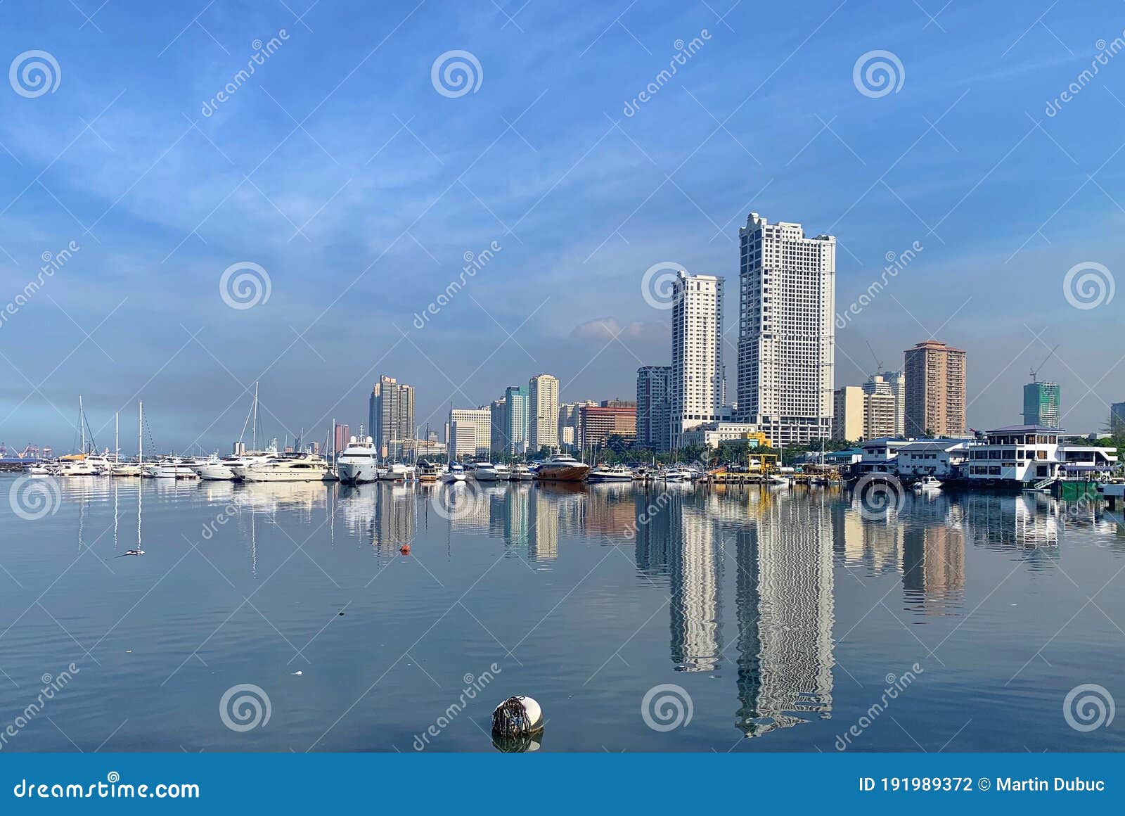 Beautiful Manila Bay Skyline Philippines Stock Photo - Image of travel ...