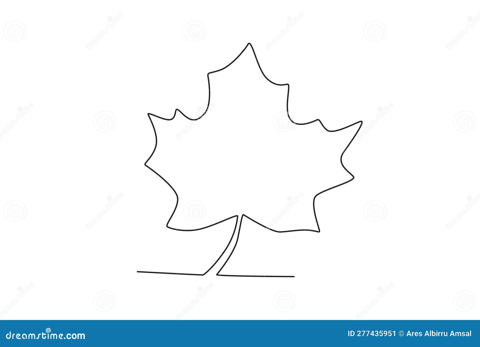 A Beautiful Maple Leaf is a Symbol of Canada Stock Vector ...