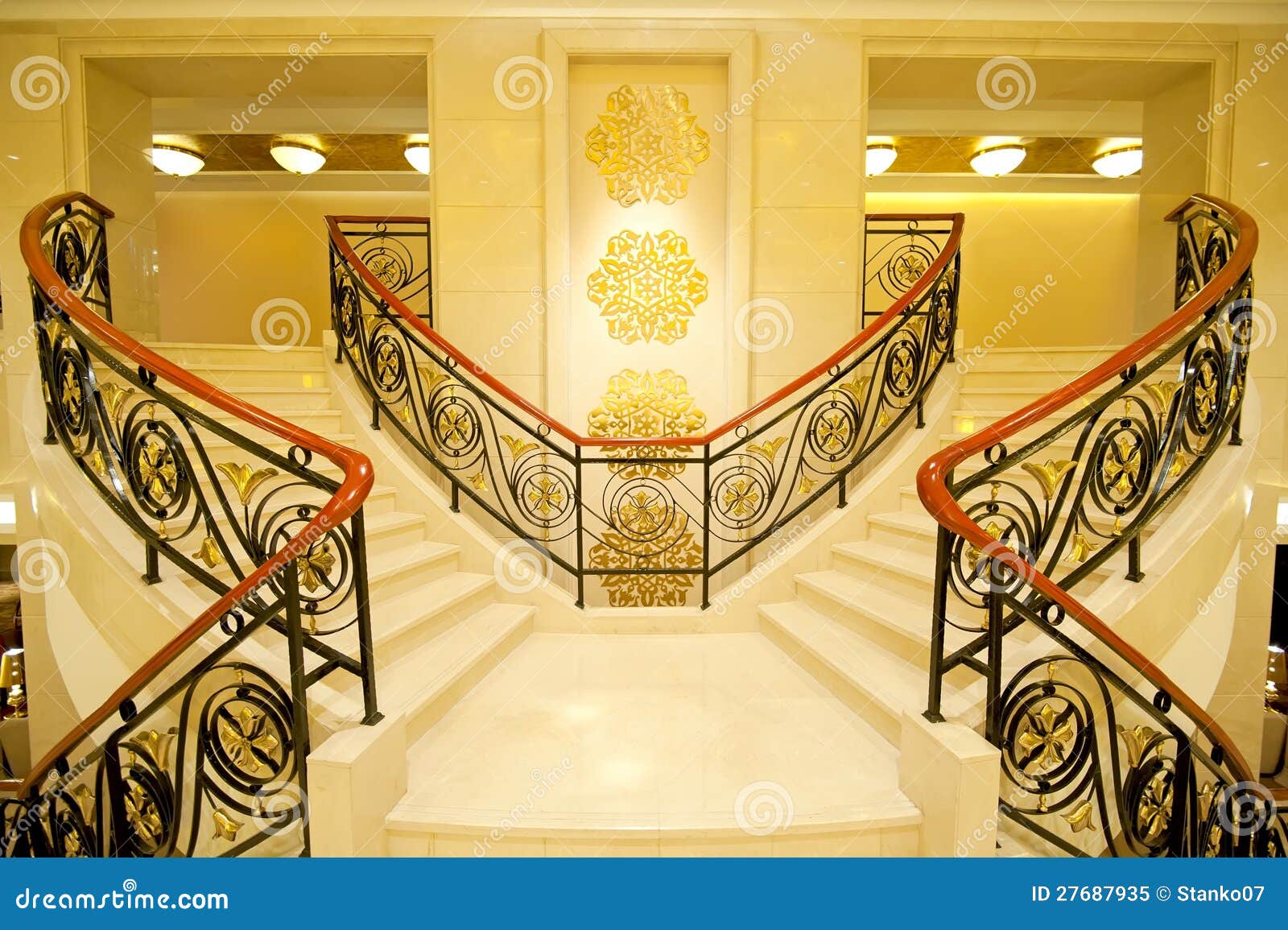 Beautiful marble stairs stock image. Image of decor, adornment - 27687935