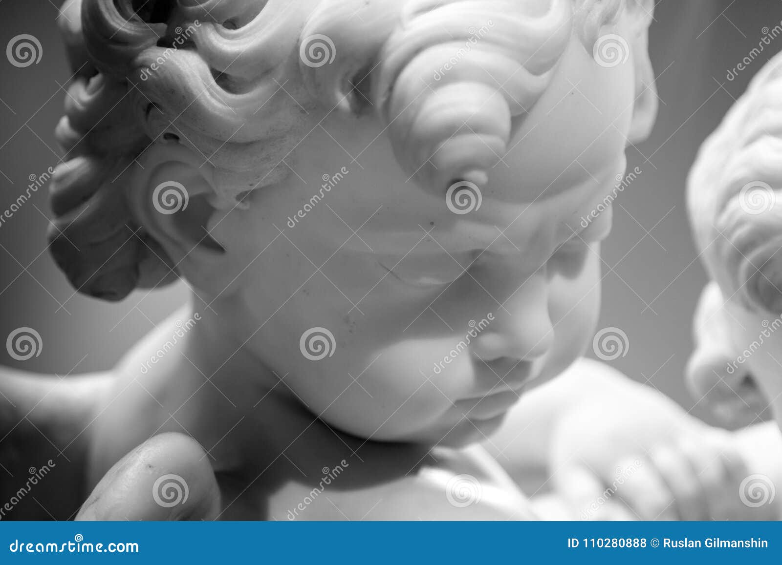 Angel With His Head Down Royalty-Free Stock Image | CartoonDealer.com ...