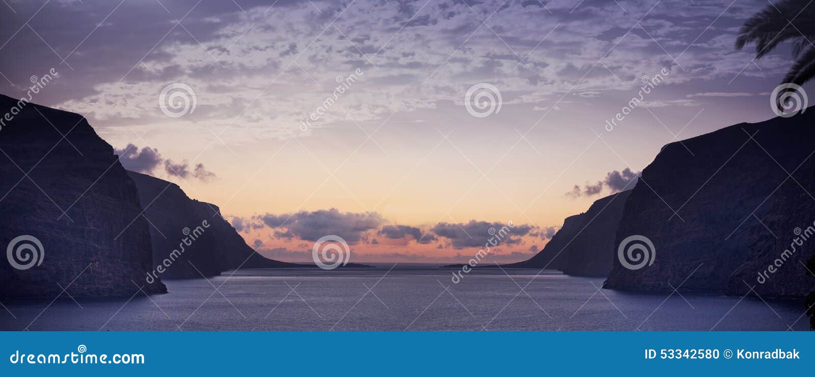 Beautiful Marine Landscape in the Tropics Stock Photo - Image of ...