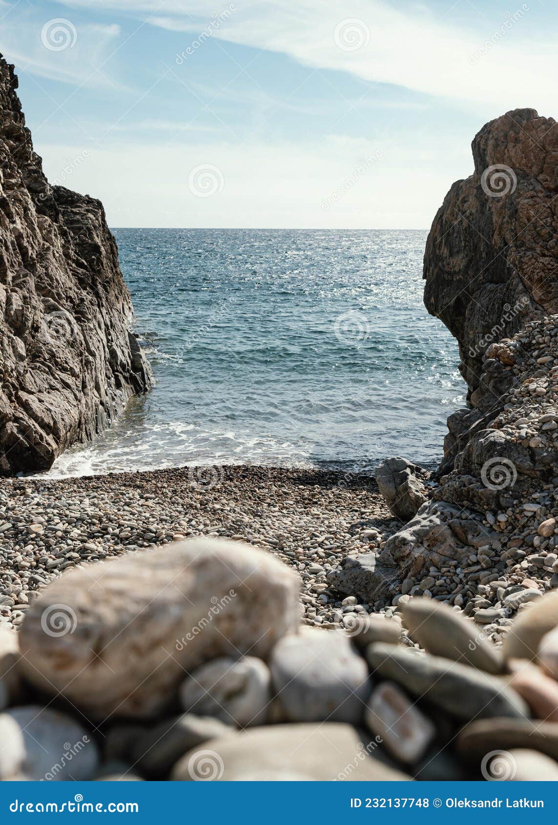 Beautiful Marine View Seaside 1. High Quality Photo Stock Photo - Image ...