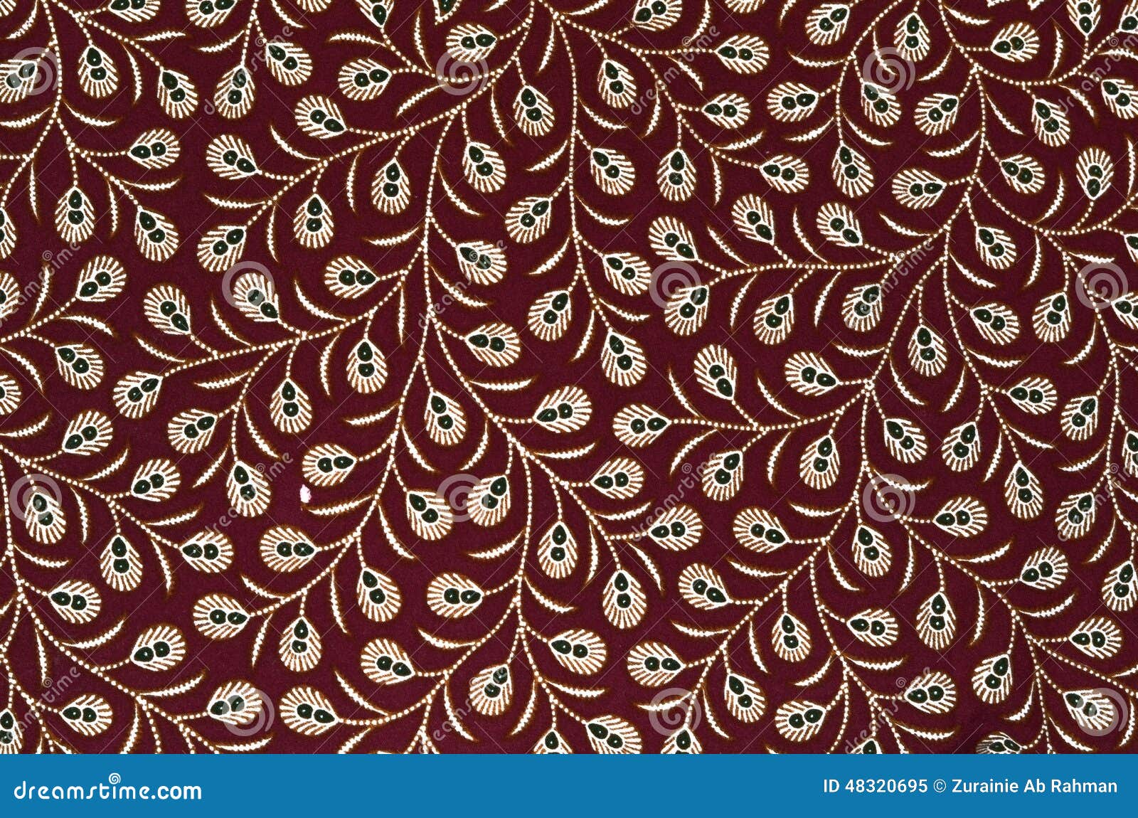 Beautiful Maroon Batik Patterns Stock Image - Image of colour, detail ...