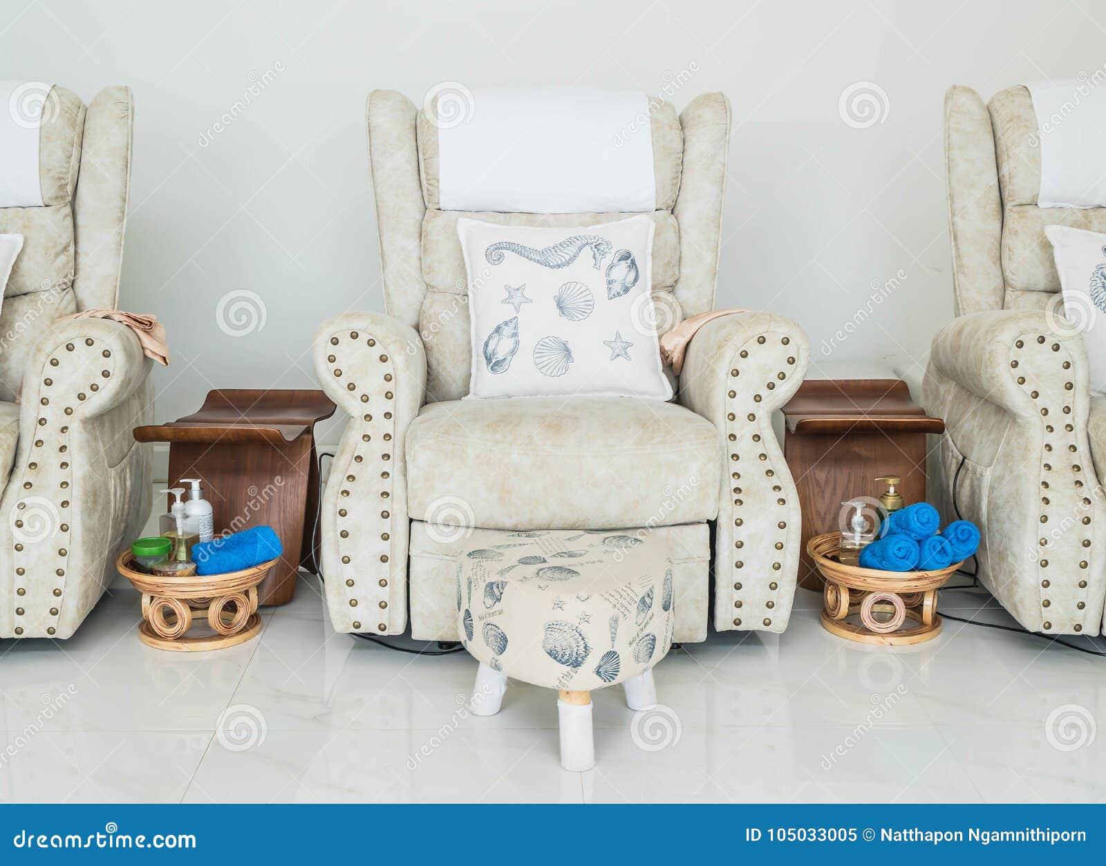 Massage chair in spa stock image. Image of chair, massage - 105033005
