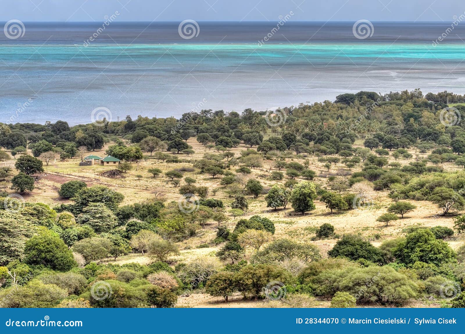 Beautiful Mauritius Landscape Stock Photo - Image of vacation, scenic ...