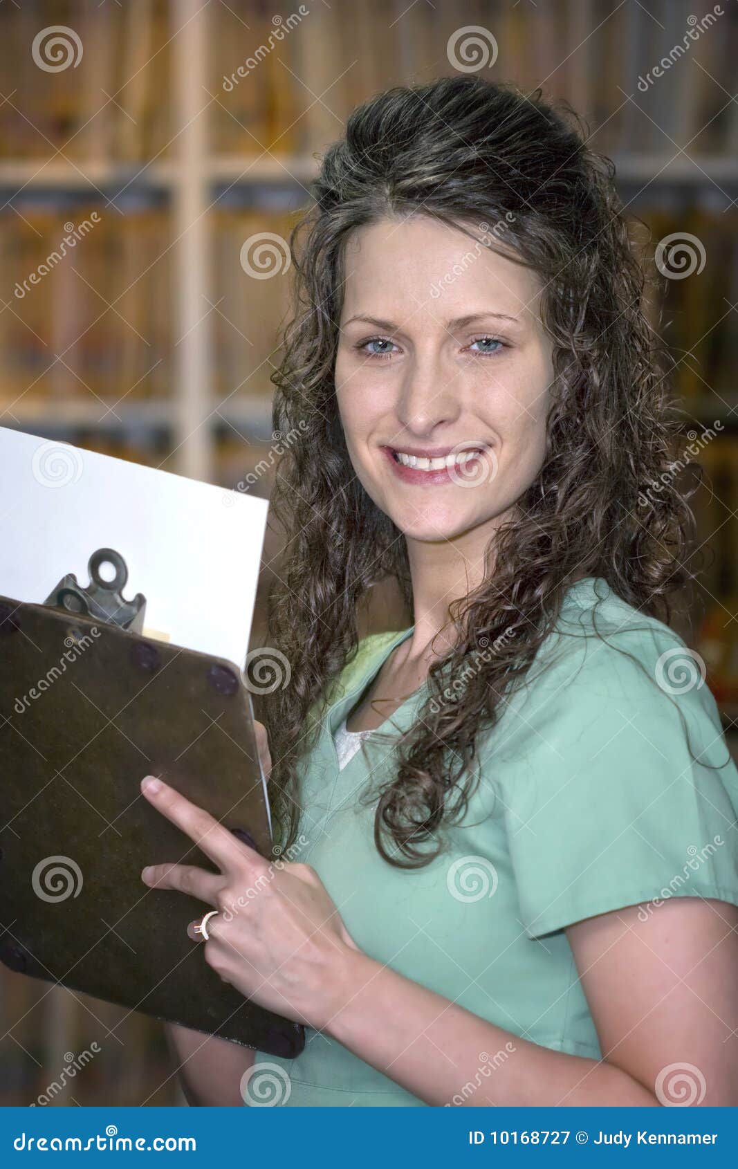 Beautiful Medical Assistant Stock Image - Image of confidence, energy ...