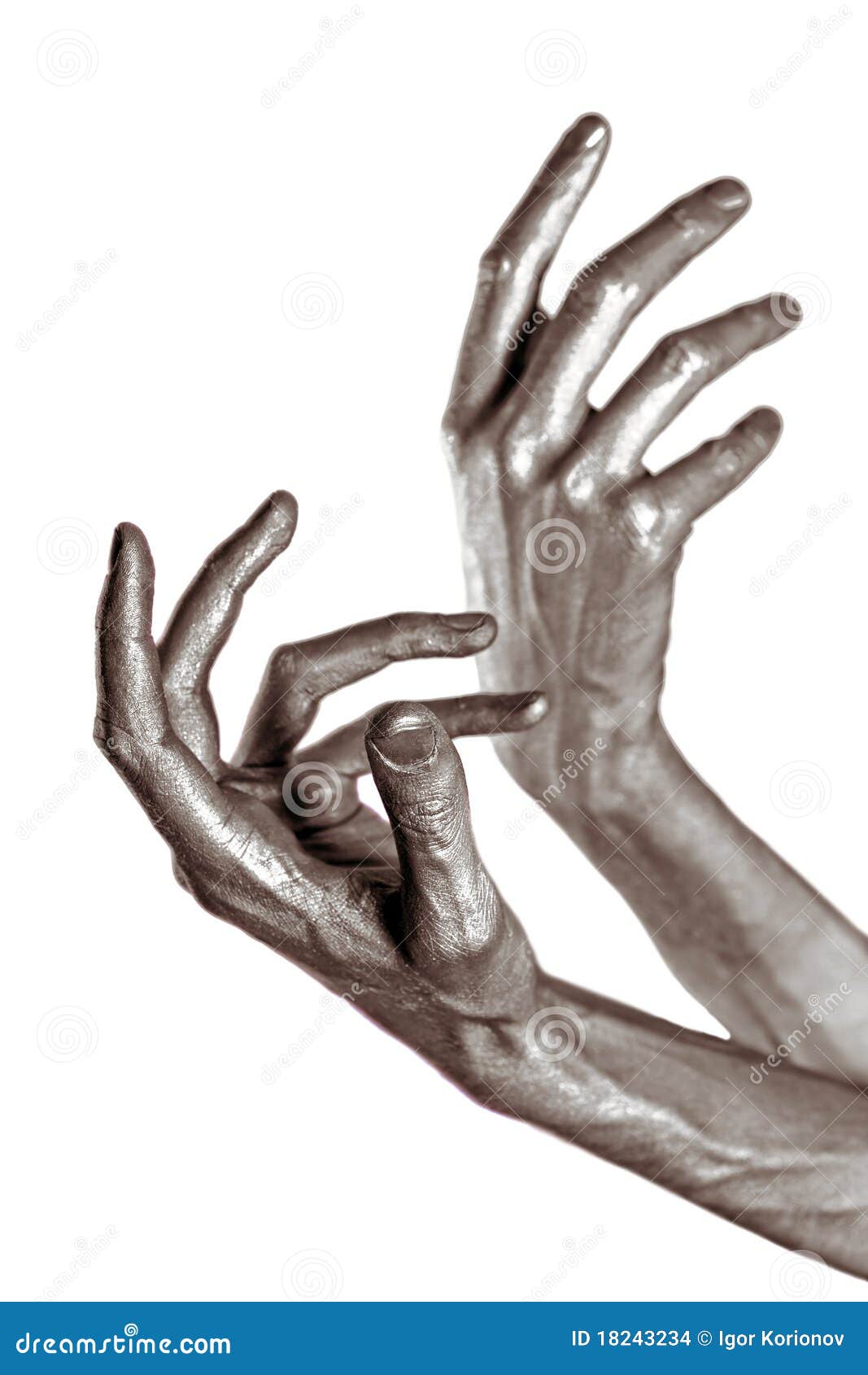 Beautiful men metal hands stock photo. Image of long - 18243234