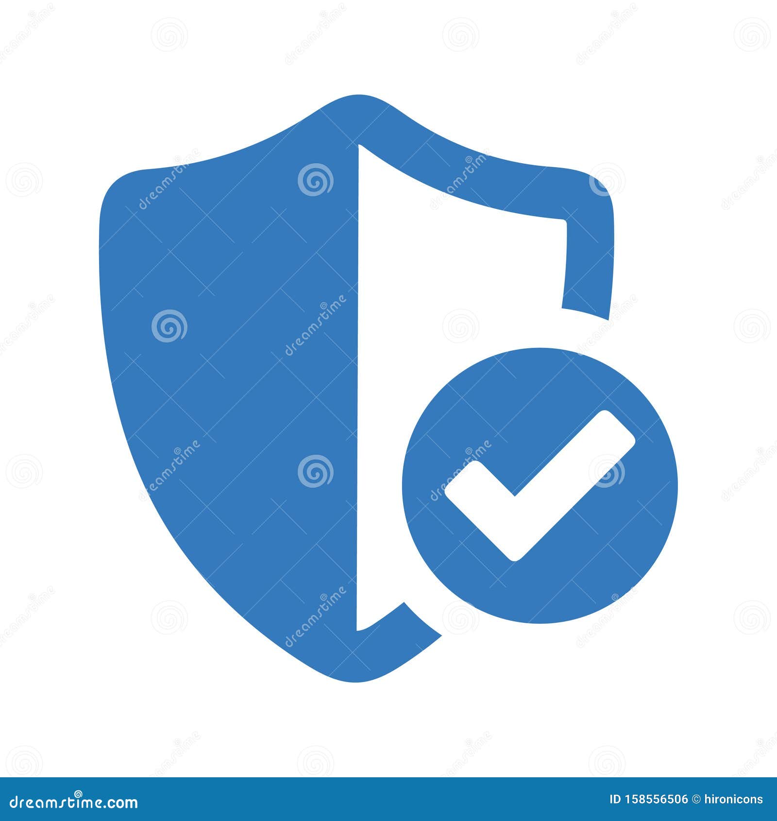 Active Security, Antivirus, Shield Icon Stock Illustration ...