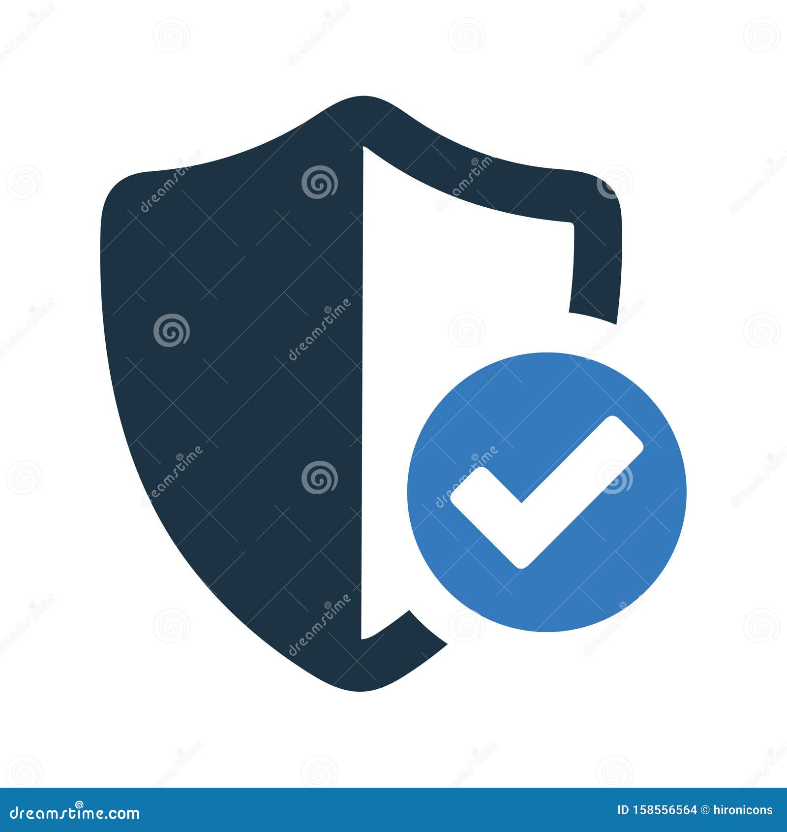 Active Security, Antivirus, Shield Icon Stock Illustration ...