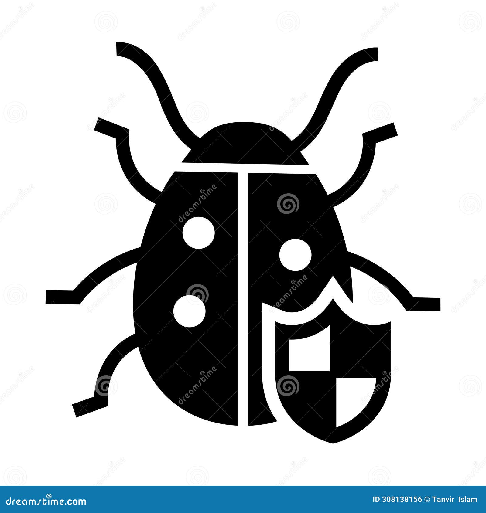 Antivirus Icon stock vector. Illustration of icon, security - 308138156