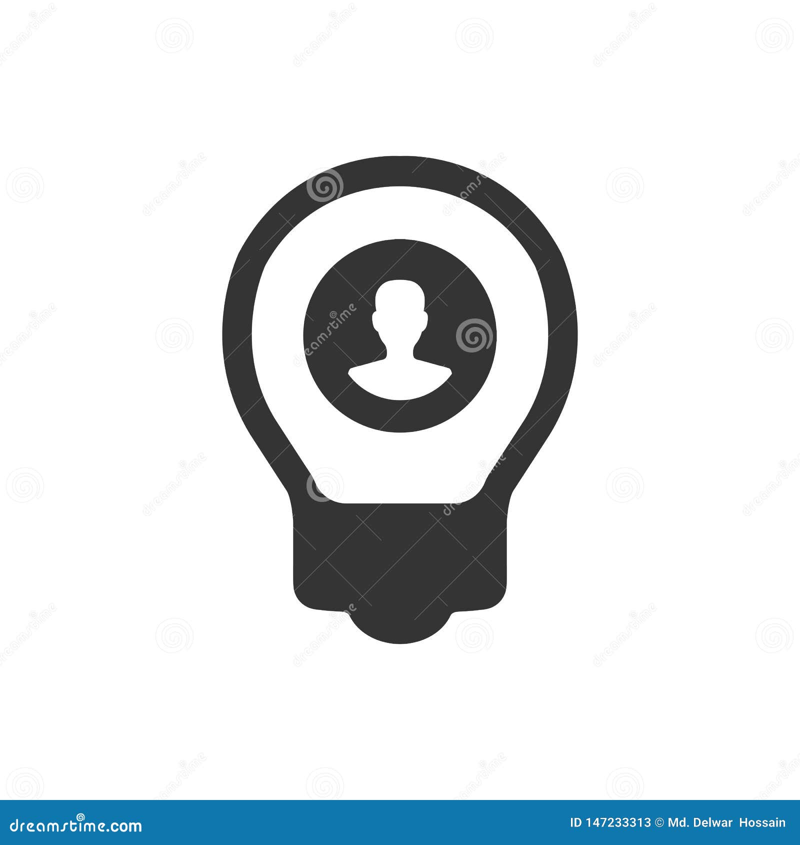 Business Creative Solution Icon Stock Vector - Illustration of vector ...
