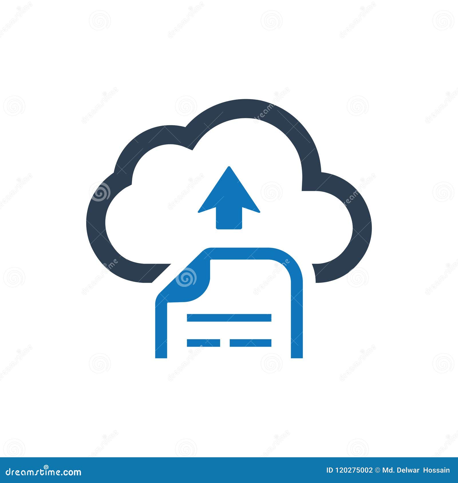 Cloud File Upload Icon stock vector. Illustration of storage - 120275002 Cloud File Upload Icon stock vector. Illustration of storage - 120275002