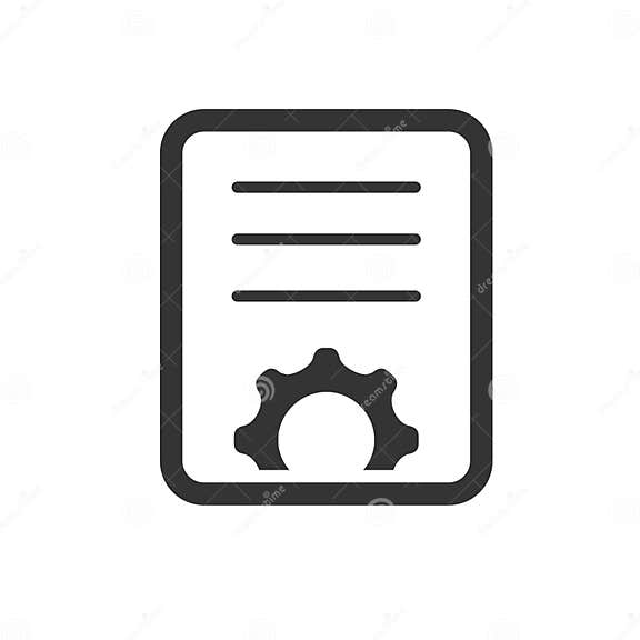 Content Development Icon stock vector. Illustration of option - 120242477