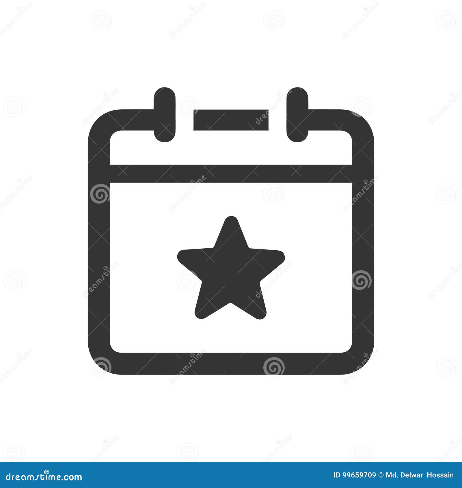 Event Schedule Icon stock vector. Illustration of event - 99659709