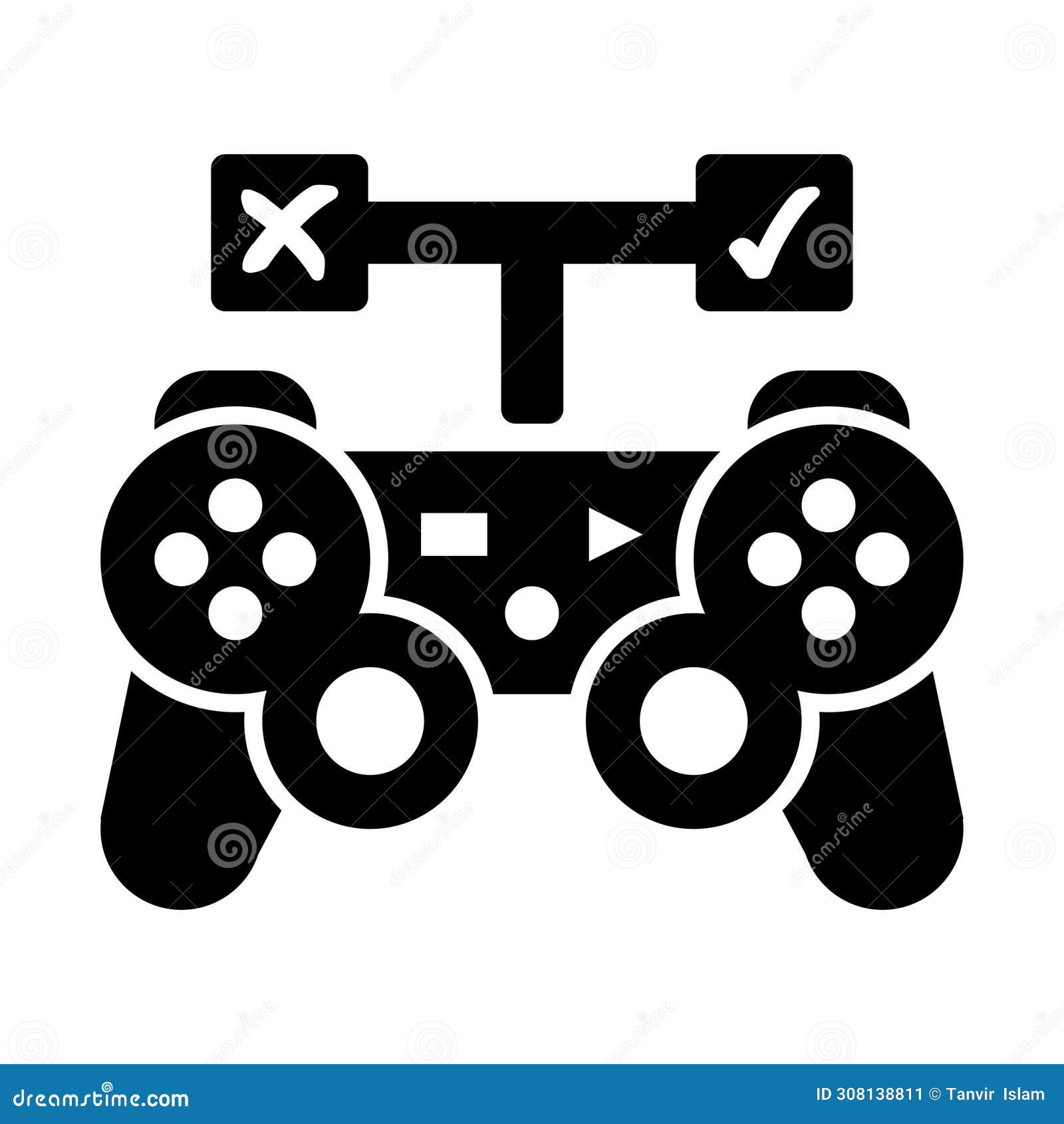 Game Rules Icon stock vector. Illustration of icon, game - 308138811